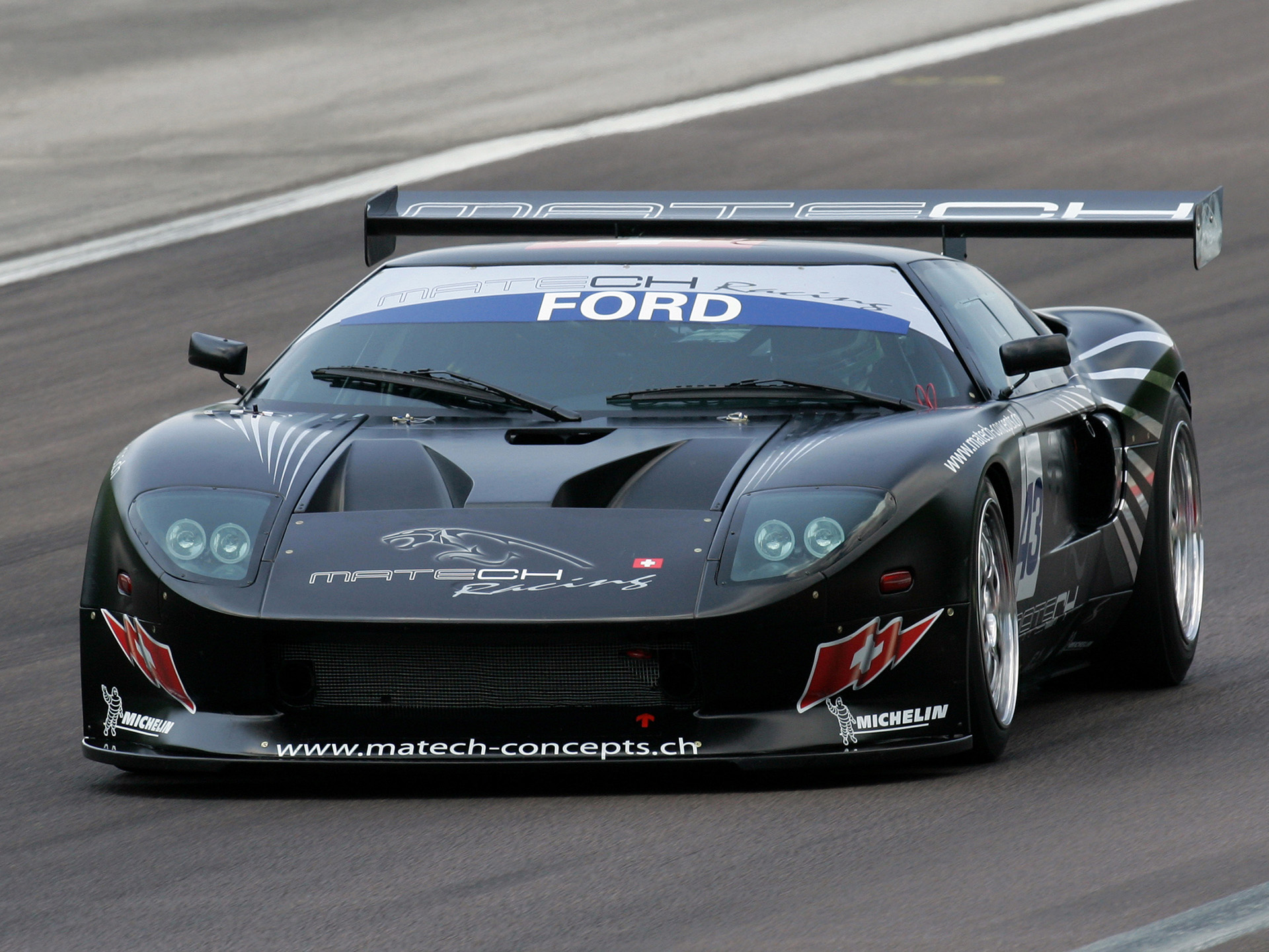 2007, Matech, Racing, Ford, Gt, Supercar, Supercars, Race, Racing, Ford ...