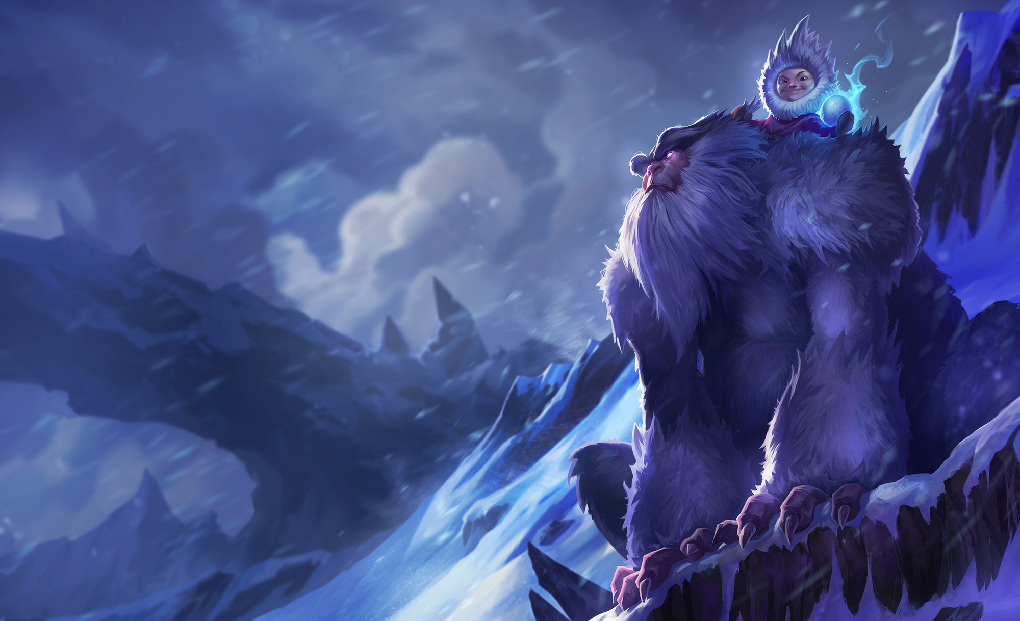 league, Of, Legends, Warriors, Magical, Animals, Nunu, The, Yeti, Rider ...