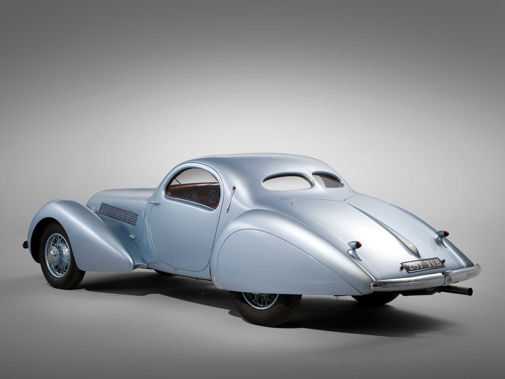 1938, Talbot, Lago, T23, Teardrop, Coupe, Figoni, Falaschi, Retro ...