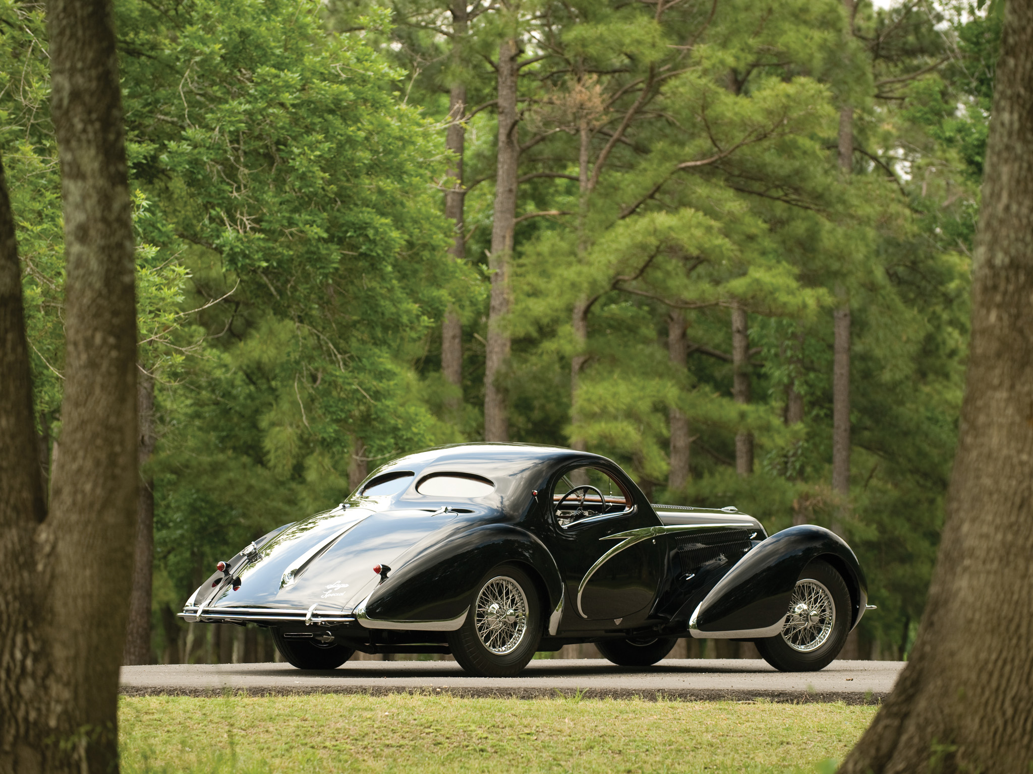 1938, Talbot, Lago, T150, C, Teardrop, Coupe, Figoni, Falaschi, Retro ...