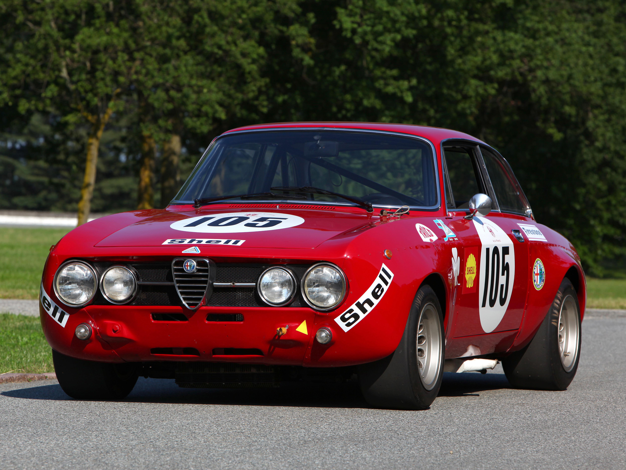 1970 Alfa Romeo 1750 Gtam 105 Race Racing
