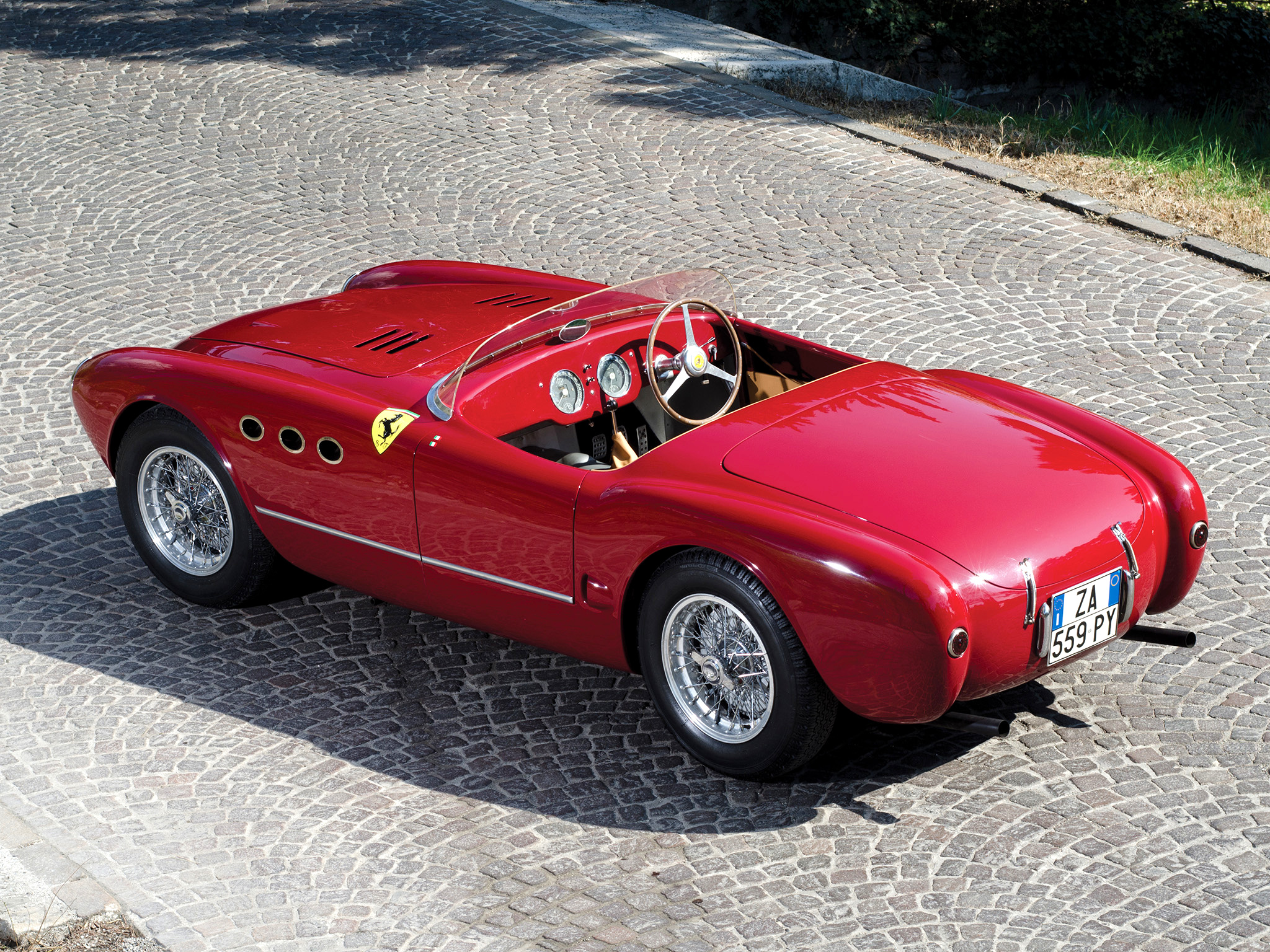 1952, Ferrari, 225, Sport, Spyder, Tuboscocca, Supercar, Retro ...
