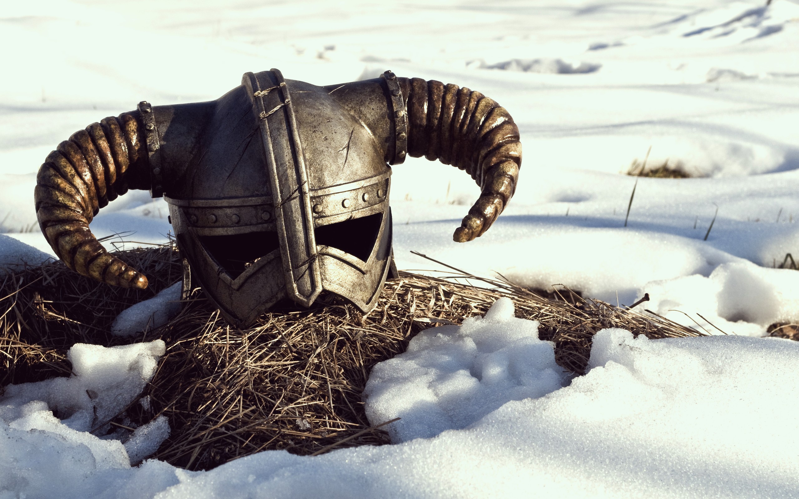 a, Real, Skyrim, Iron, Helmet Wallpapers HD / Desktop and Mobile ...