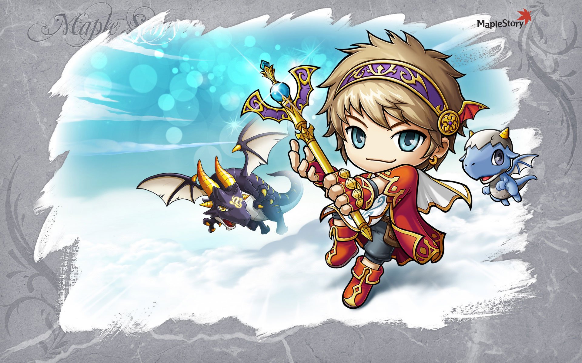 maplestory, Mmo, Online, Rpg, Scrolling, Fantasy, 2 d, Family, Maple ...