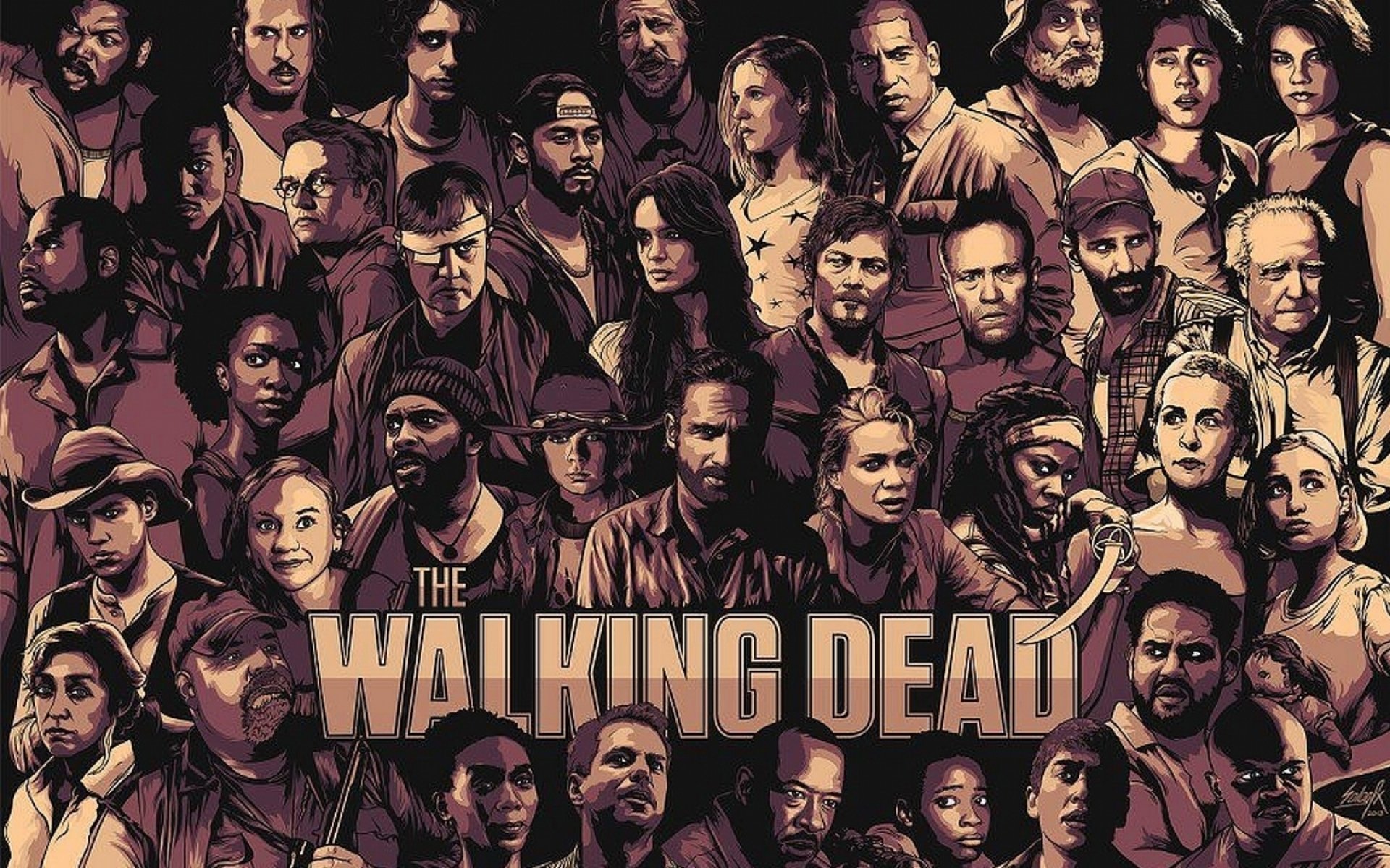Walking Dead Zombie Wallpaper Hd