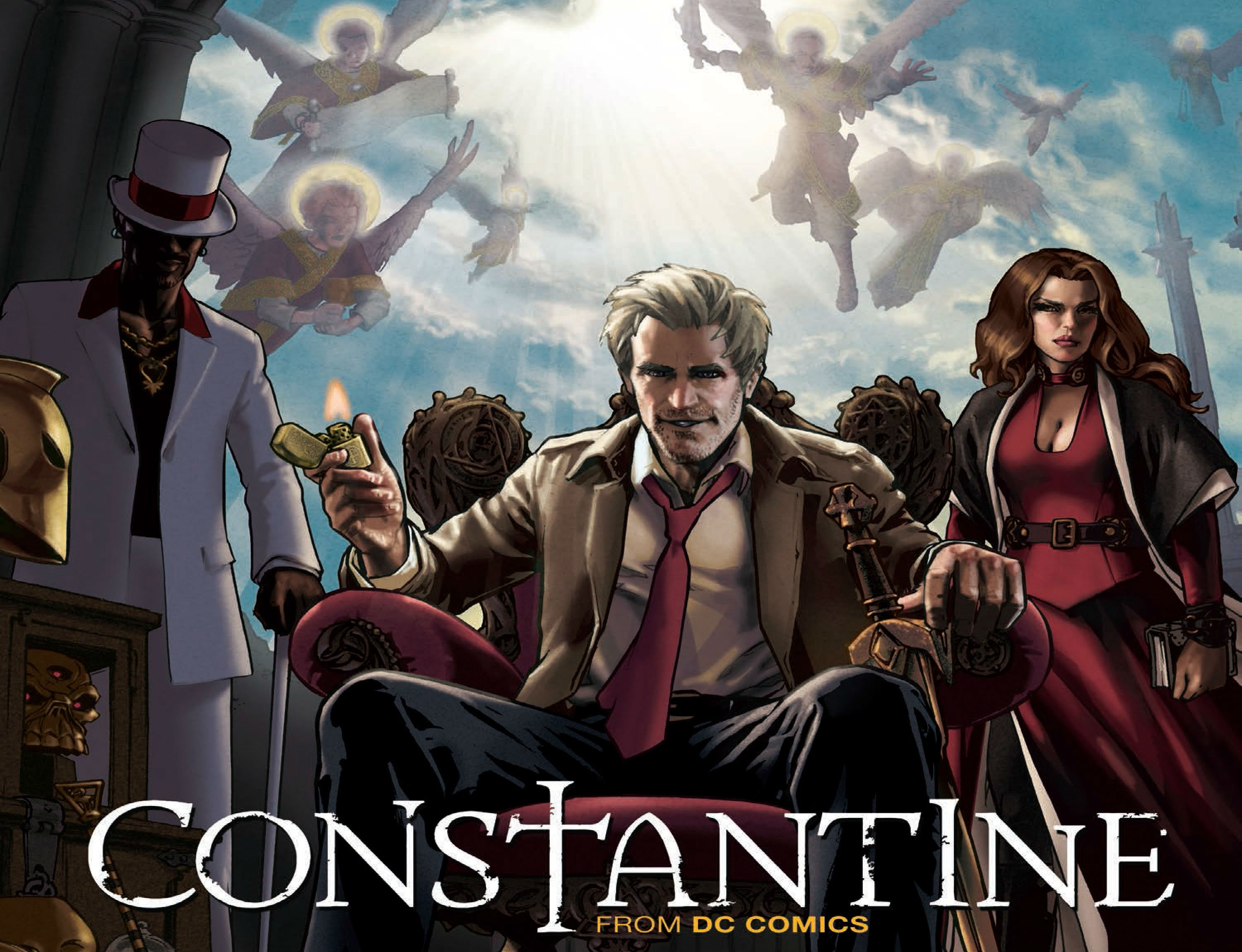 constantine, Dc comics, D c, Comics, Series, Occult, Horror ...