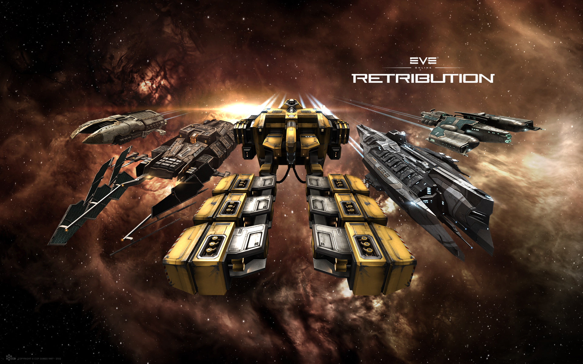 eve, Online, Spaceships, Planet, Sci fi, Space, Nebula, Stars ...