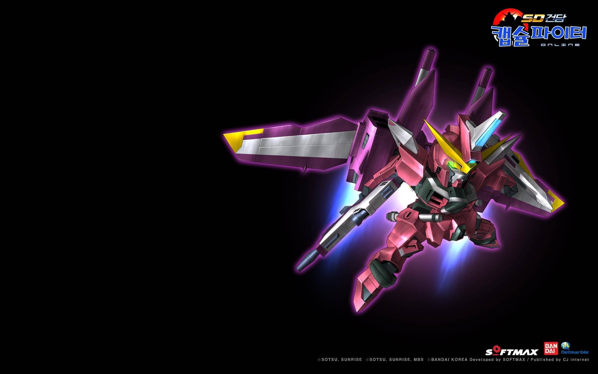 sd, Gundam, Capsule, Fighter, Online, Sci fi, Shooter, Tps, Action, Mmo ...