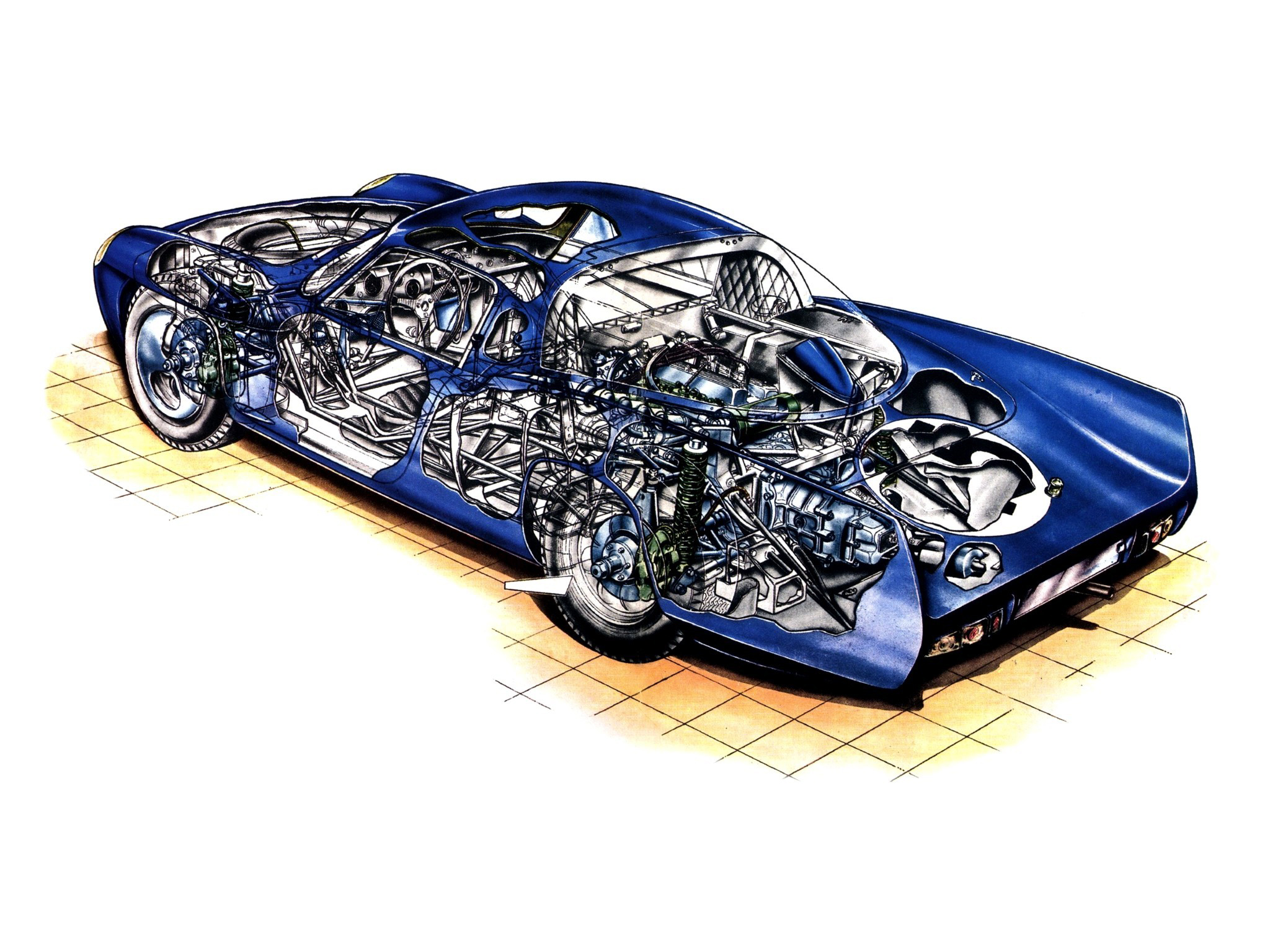 1966, Alpine, Renault, A210, Le mans, Race, Racing, Supercar, Supercars ...