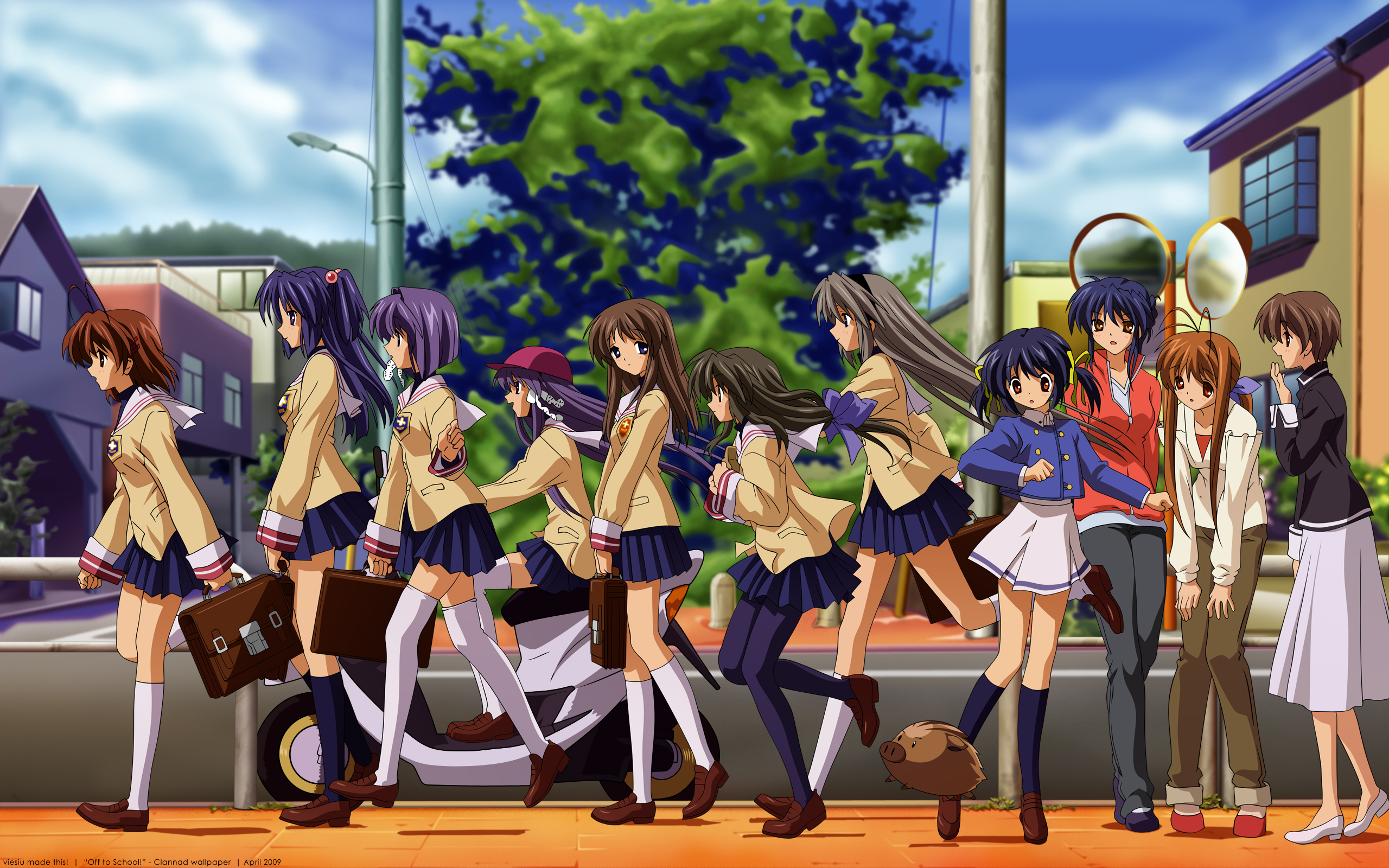 botan, Clannad, Furukawa, Nagisa, Furukawa, Sanae, Ibuki, Fuuko, Ibuki ...