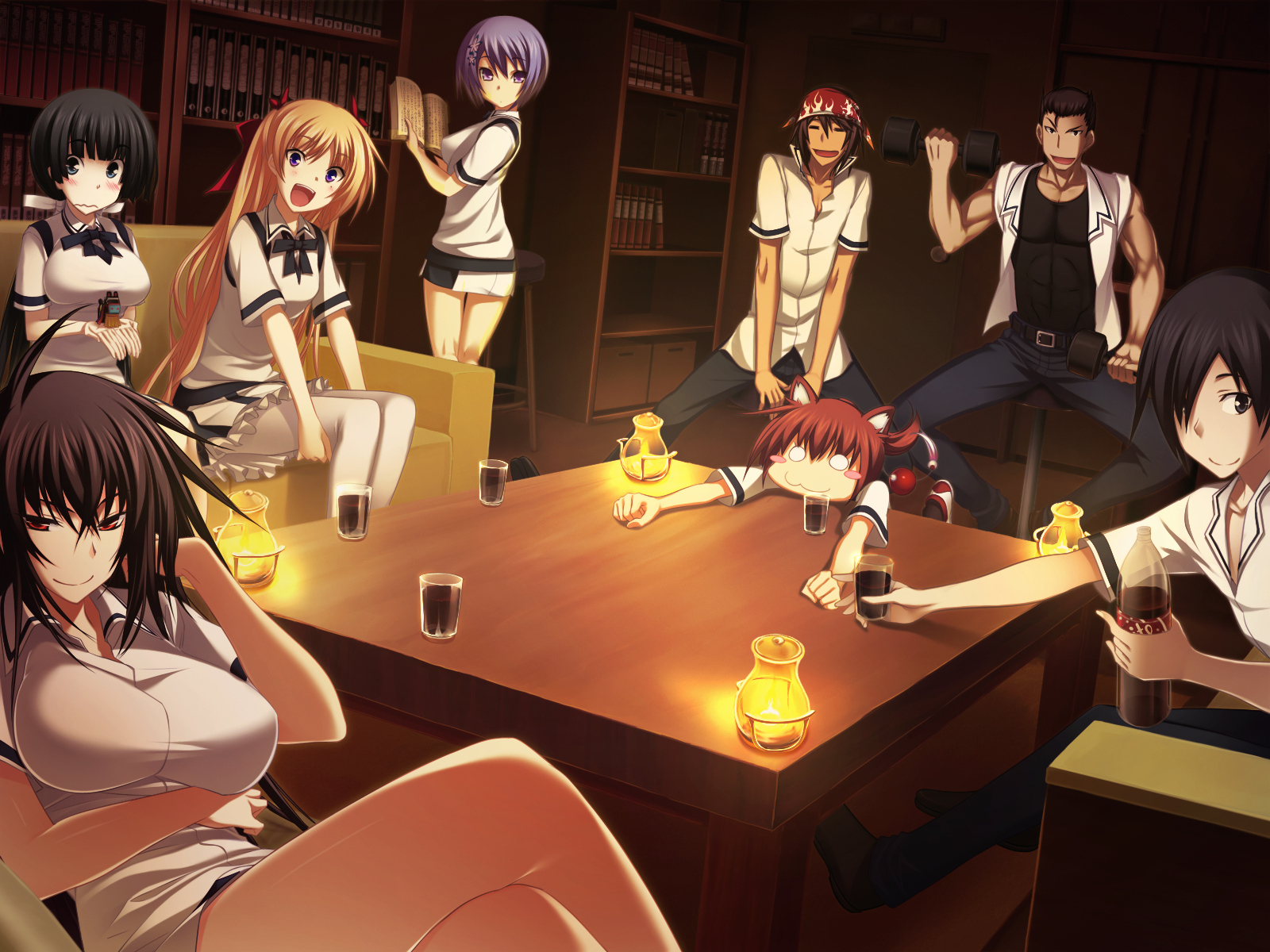 drink, Game, Cg, Kawagishi, Keitarou, Kawakami, Kazuko, Kawakami, Momoyo, Kazama, Shouichi ...