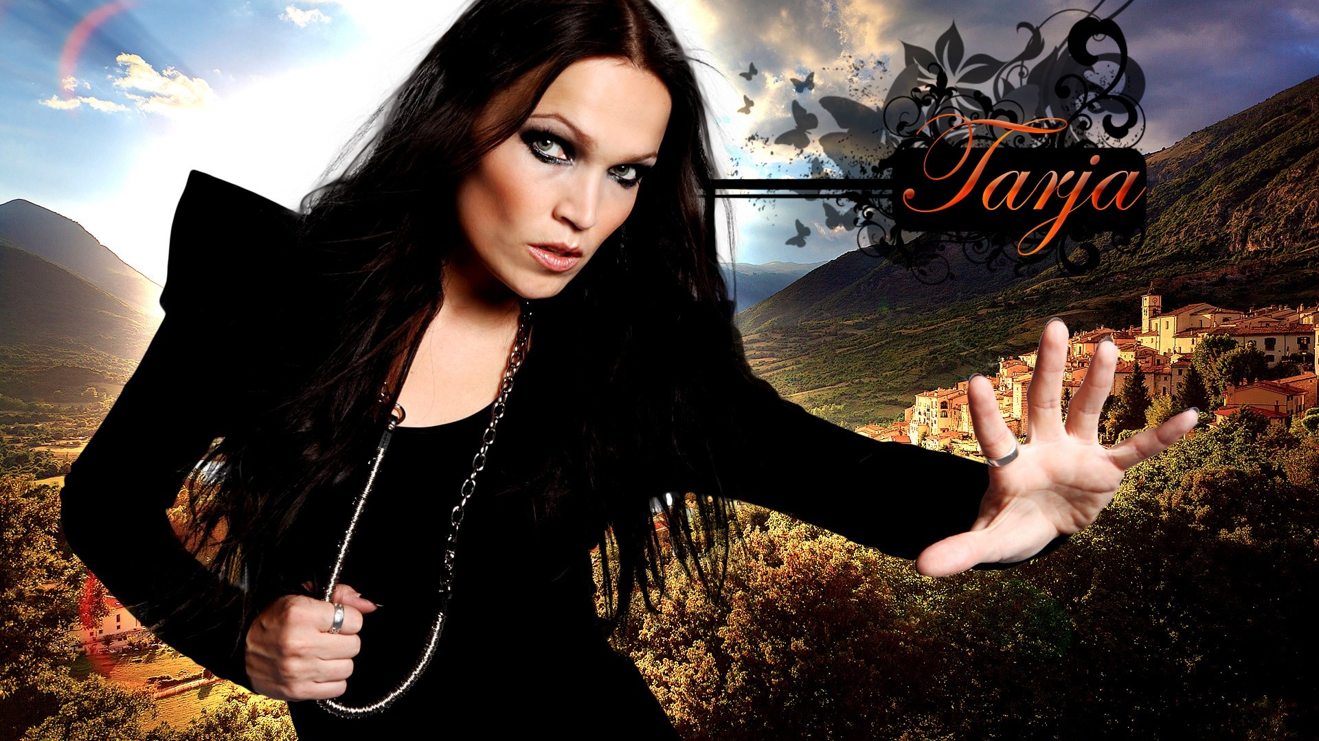 nightwish, Tarja, Turunen, Band, Groups, Gothic, Heavy, Metal, Women ...