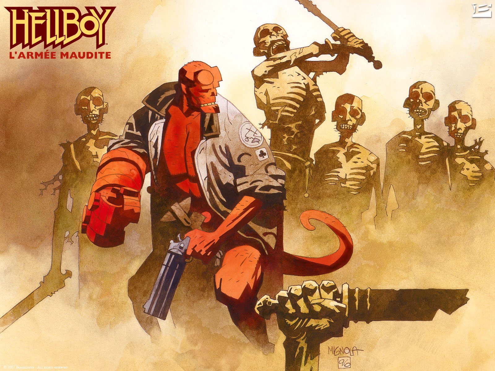 hellboy, Action, Fantasy, Comics, Superhero, Demon, Monster, Sci fi ...