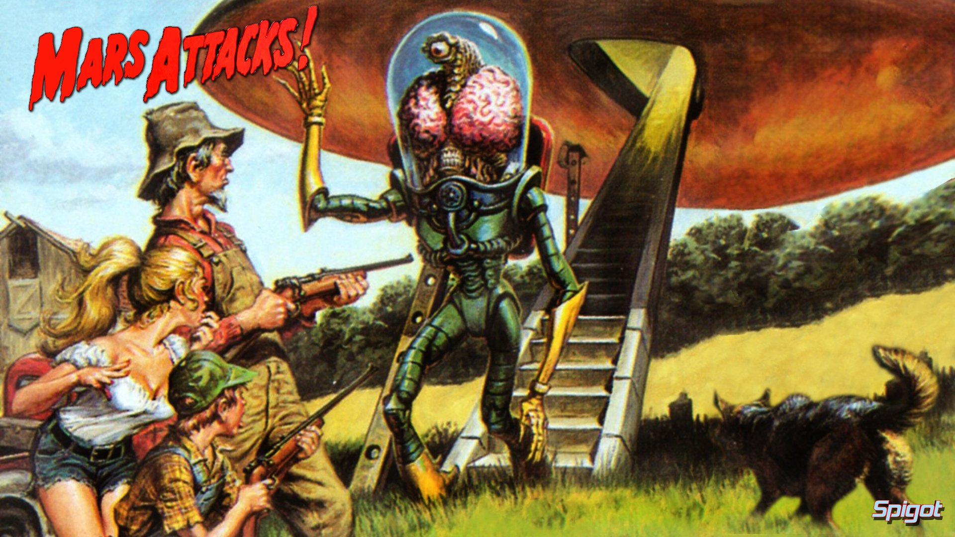 mars, Attacks, Comedy, Sci fi, Martian, Alien, Aliens, Action, 1mat ...