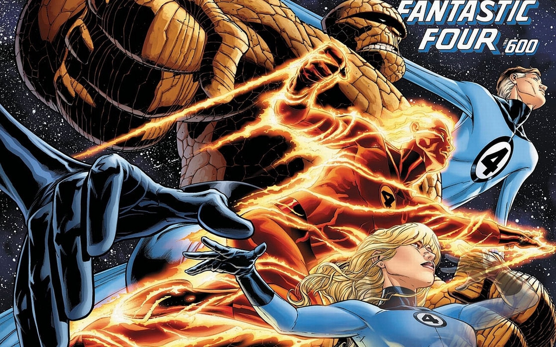 fantastic, Four, Superhero, Hero, Heroes, Marvel, Fighting, Sci fi ...