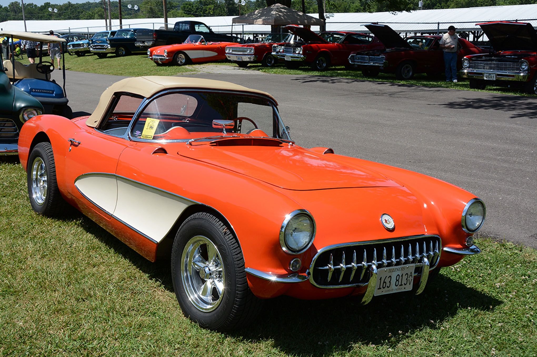 Drag Racing Corvette