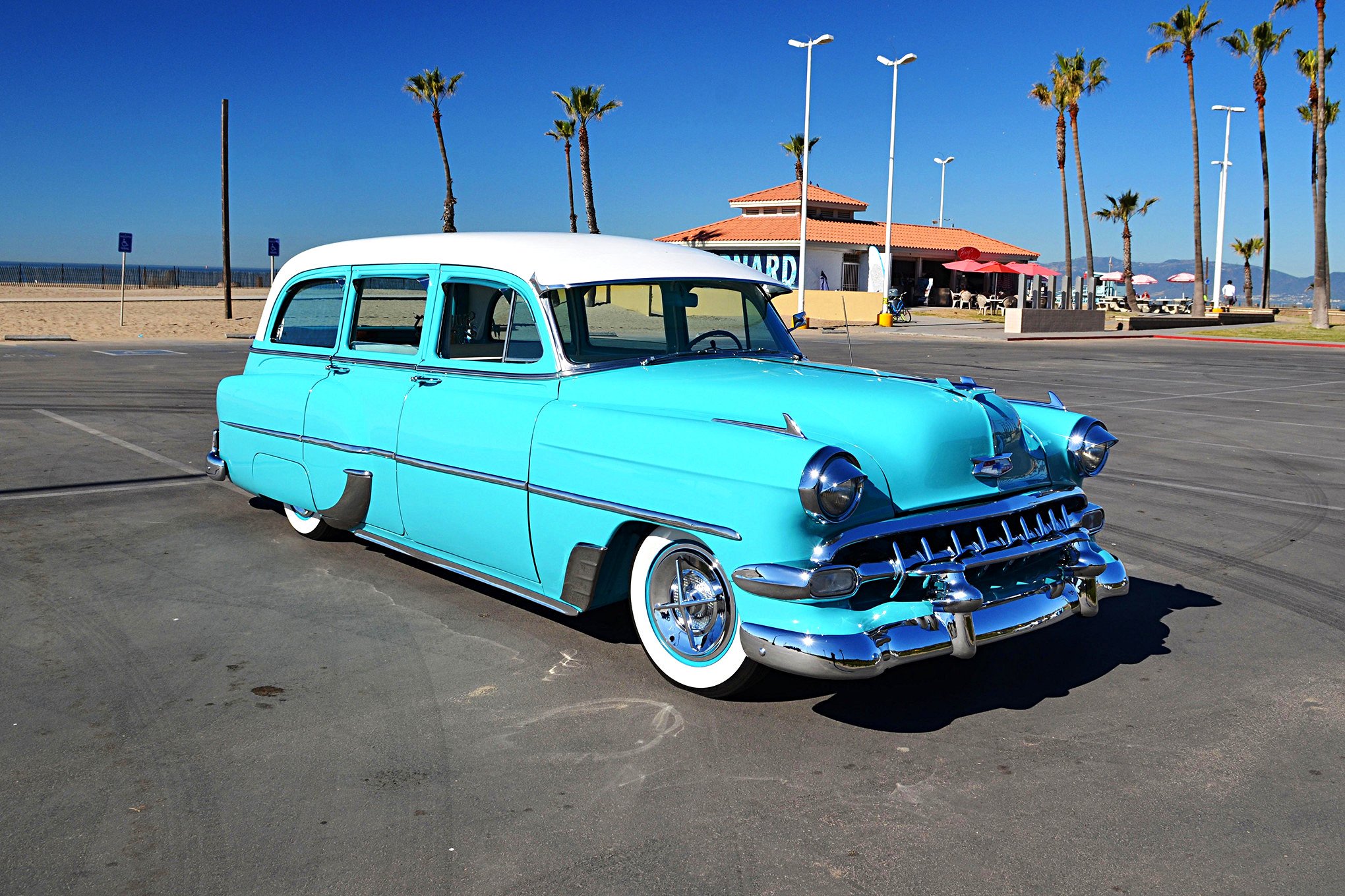 1954, Chevrolet, Stationwagon, Lowrider, Tuning, Custom, Hot, Rod, Rods ...