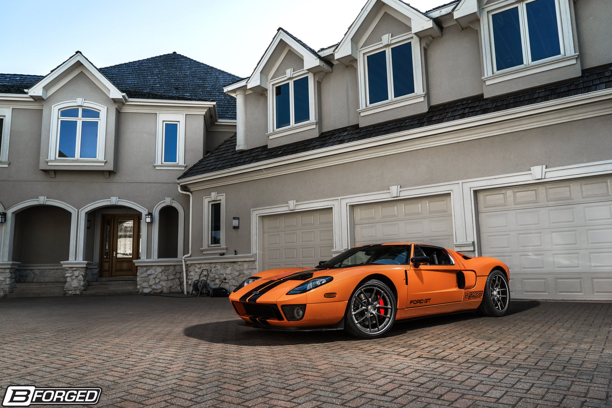 ford, Gt, B forged, Cars, Orange, Wheels Wallpapers HD / Desktop and ...
