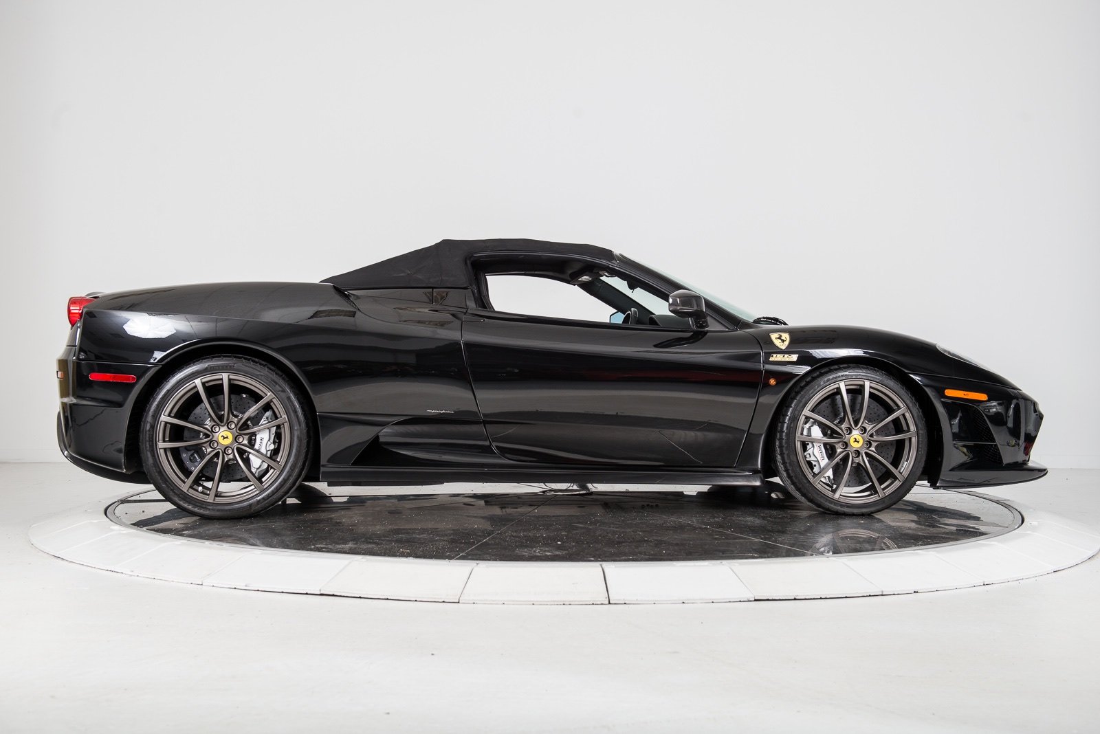 2009, Ferrari, F430, Scuderia, Spider, 16m, Cars, Black Wallpapers HD ...