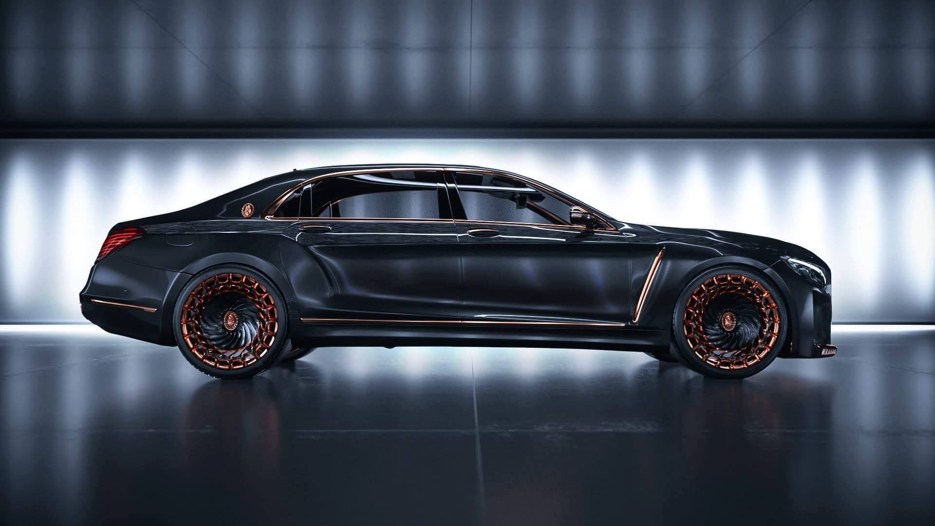 , 2016, Scaldarsi, Emperor, Mercedes, S600, Blue, Cars, Modified ...