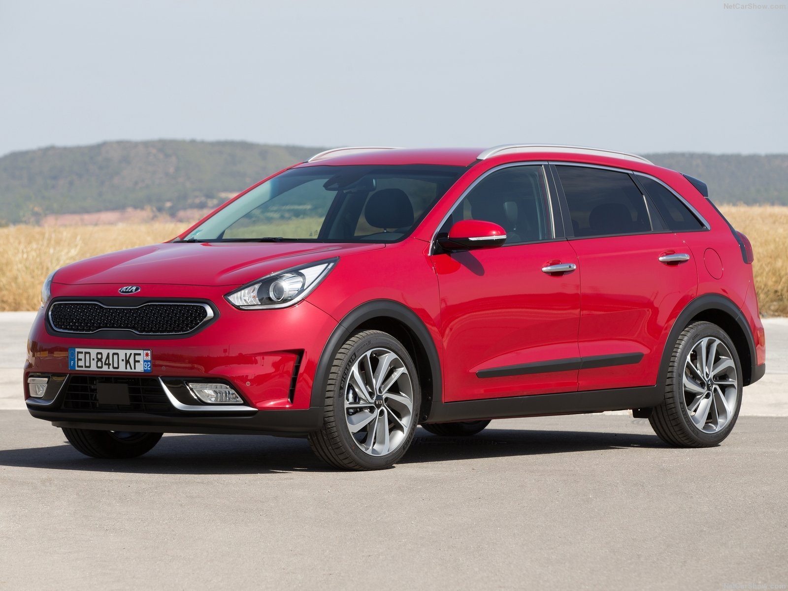 eu version, 2016, Cars, Hybrid, Kia, Niro, Suv, Red Wallpapers HD ...