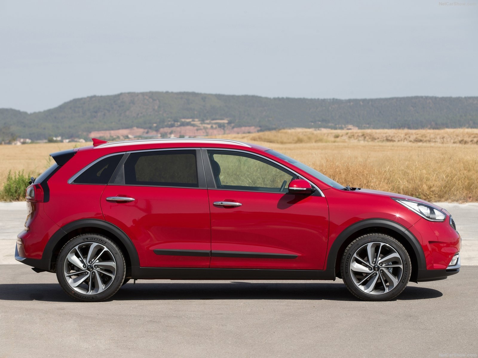 eu version, 2016, Cars, Hybrid, Kia, Niro, Suv, Red Wallpapers HD ...