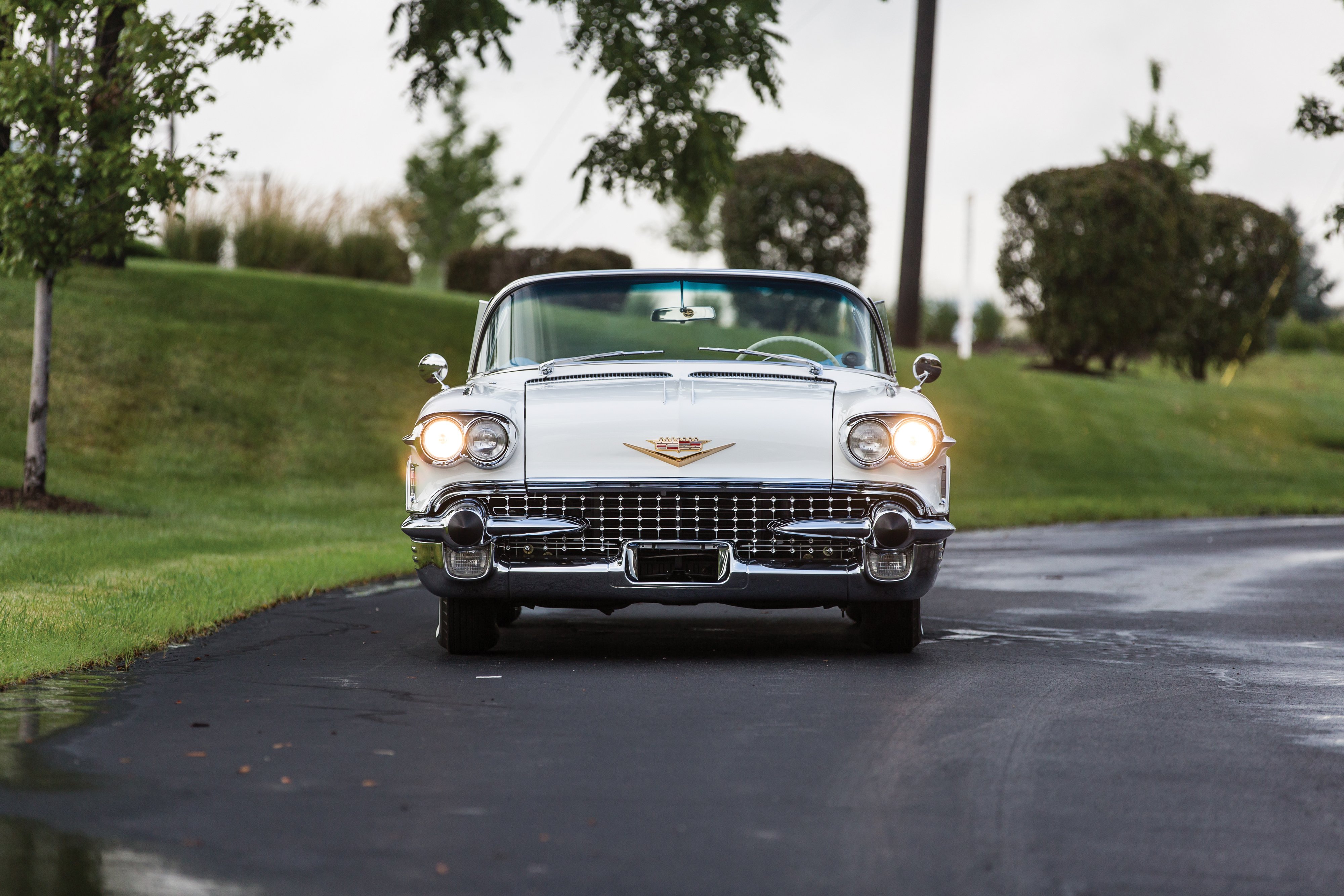 1958, Cadillac, Sixty two, Convertible, White, Cars, Classic Wallpapers ...