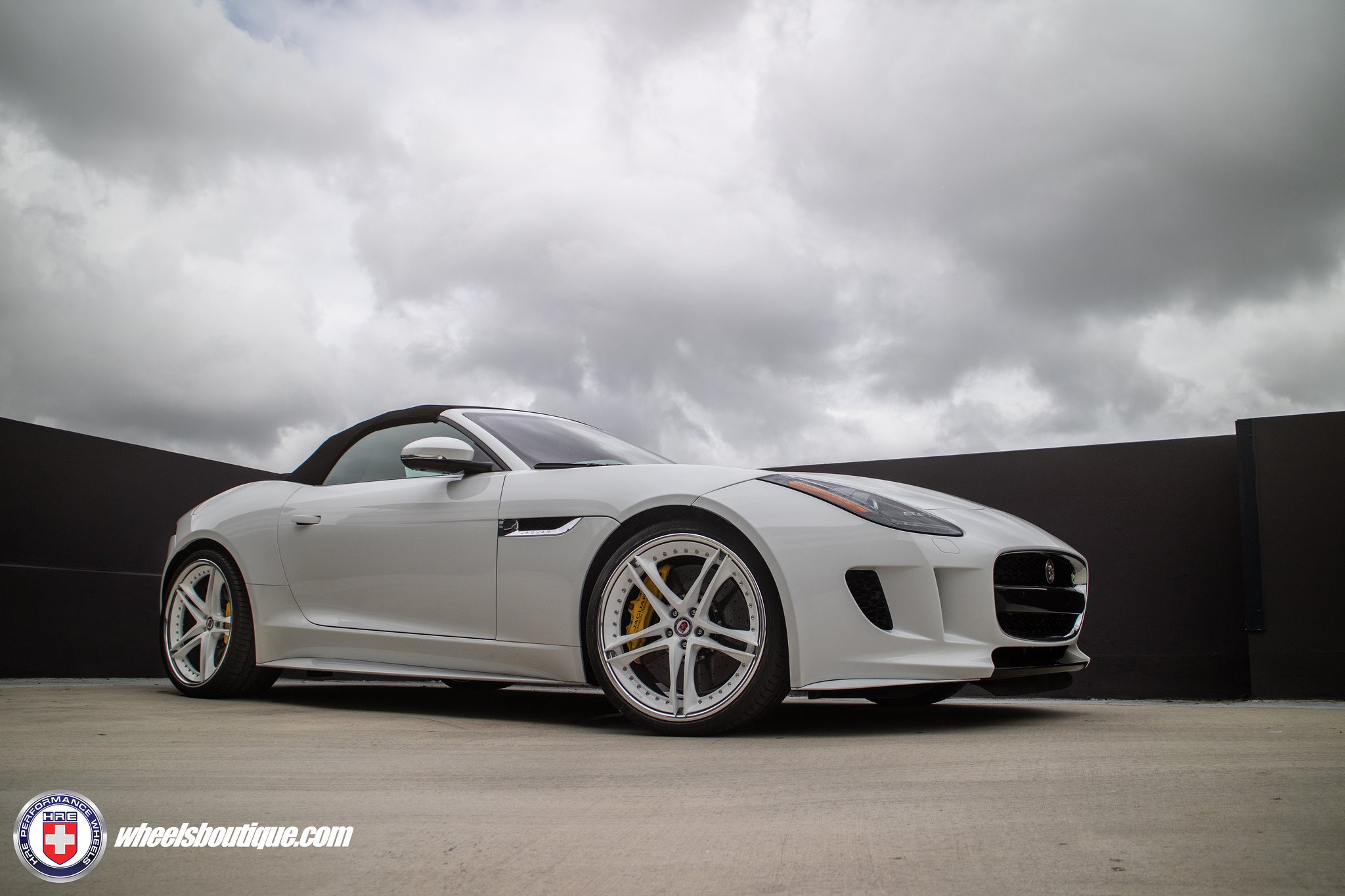 hre, Wheels, Cars, Jaguar, F type r, Awd, White Wallpapers HD / Desktop ...