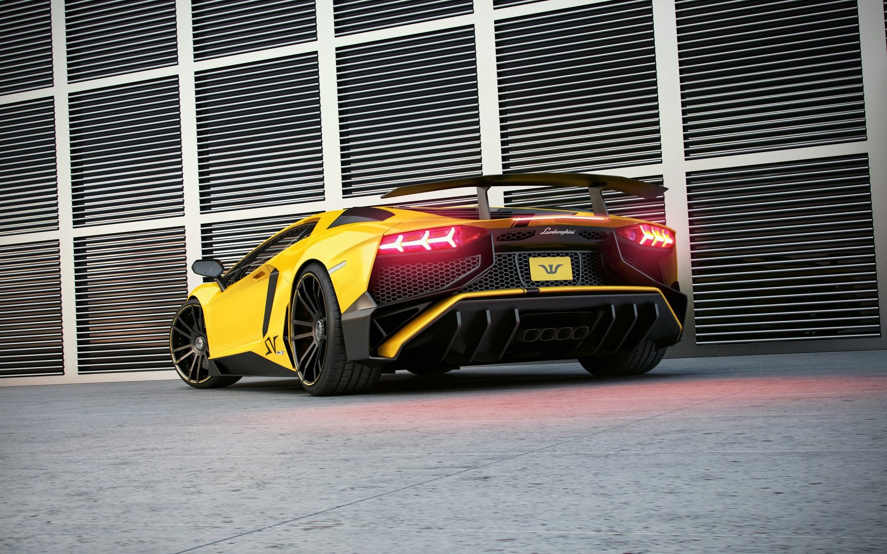 wheelsandmore, Lamborghini, Aventador, Lp800 sv, Cars, Modified, Yellow ...
