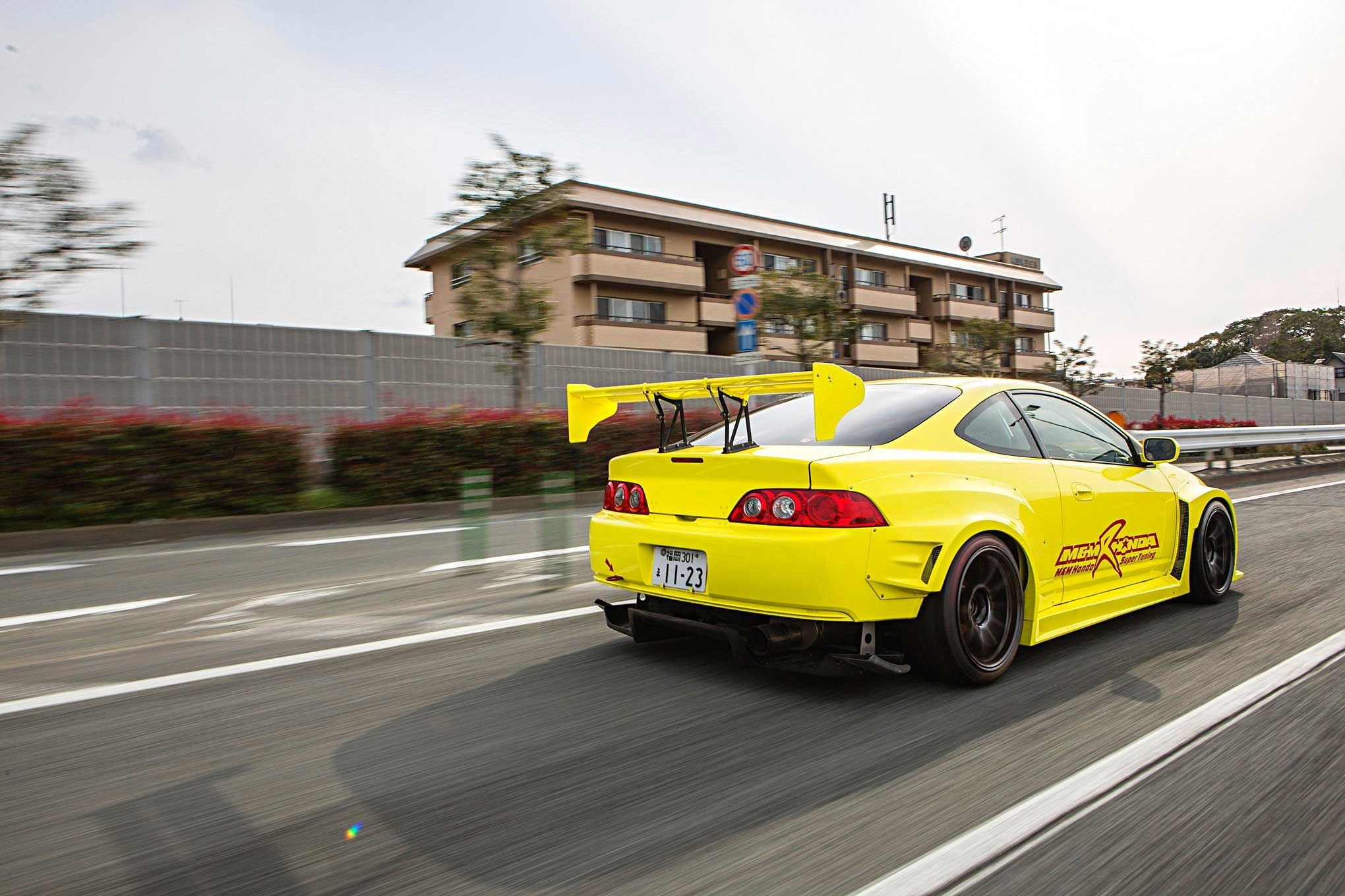 honda, 2006, Integra, Type, R, Cars, Coupe, Modified, Yellow Wallpapers ...