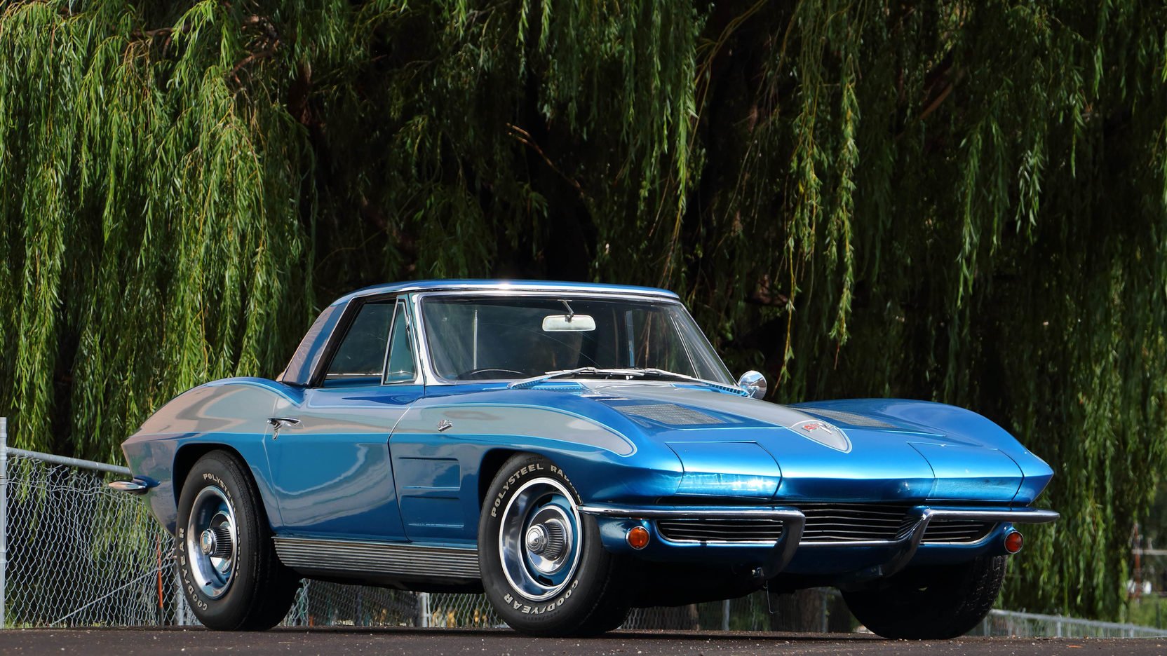 1963, Chevrolet, Corvette, c2 , Convertible, Cars, Blue Wallpapers HD ...