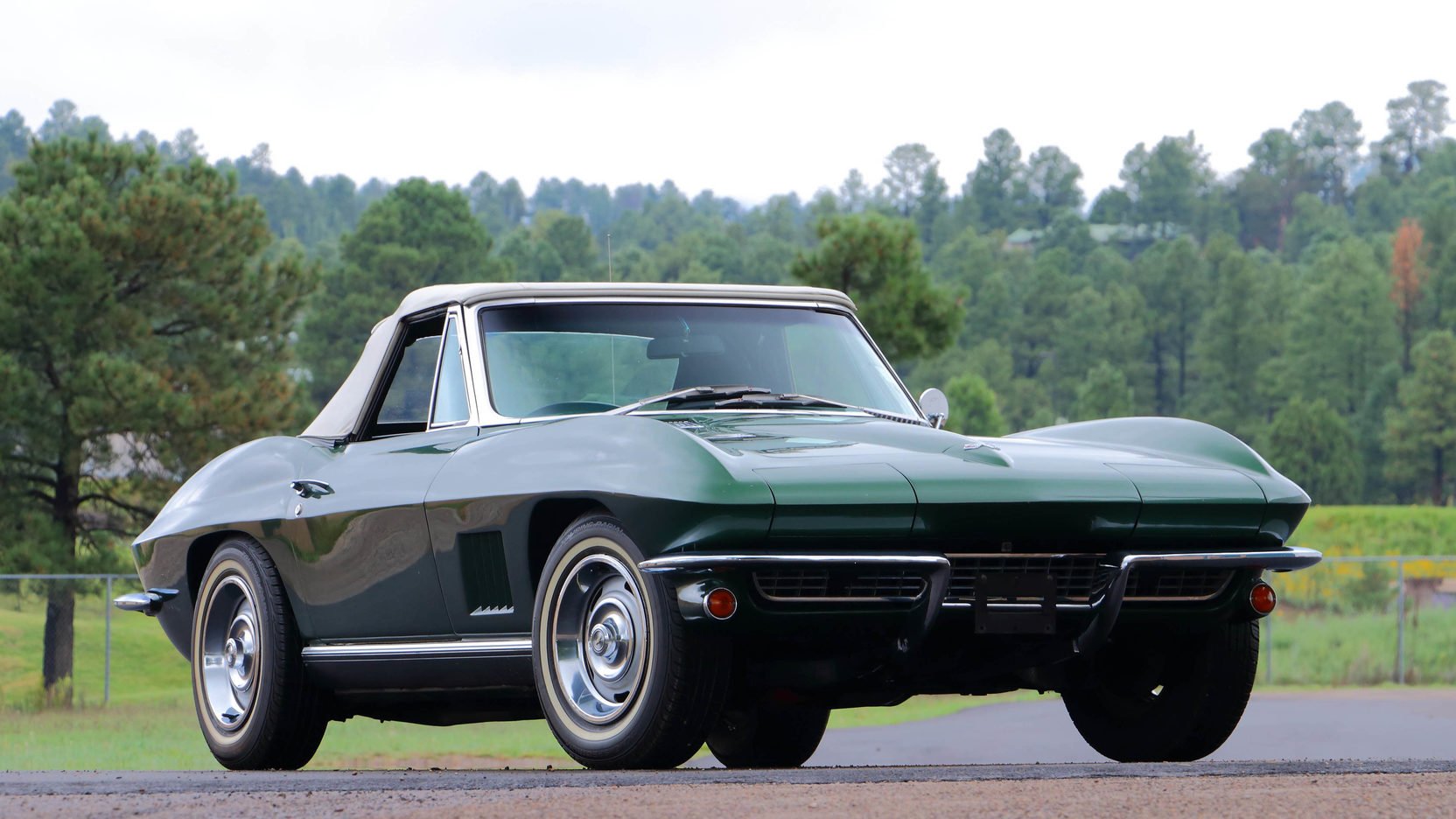 1967, Chevrolet, Corvette, c2 , Convertible, Cars, Green Wallpapers HD ...