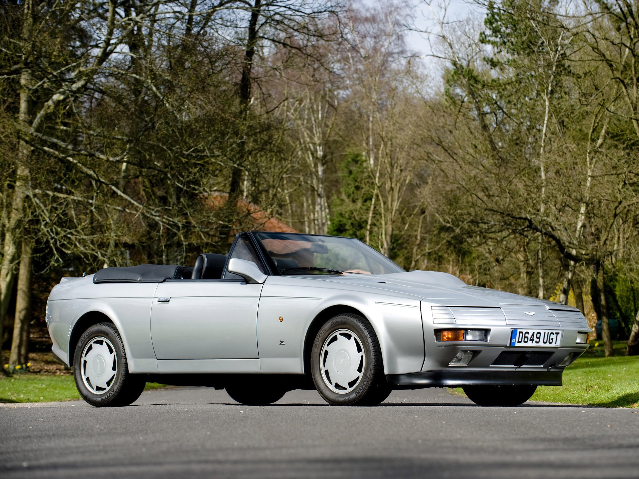 aston, Martin, V8, Vantage, Volante, Zagato, Prototype, 1987 Wallpapers ...