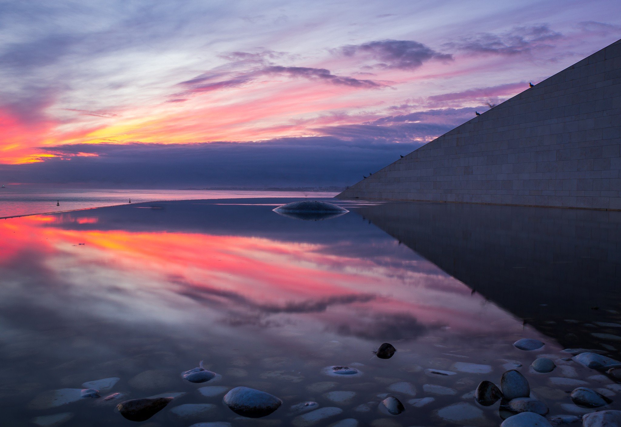 nature, Landscape, Photography, Far, View, Sky, Clouds, Reflection ...