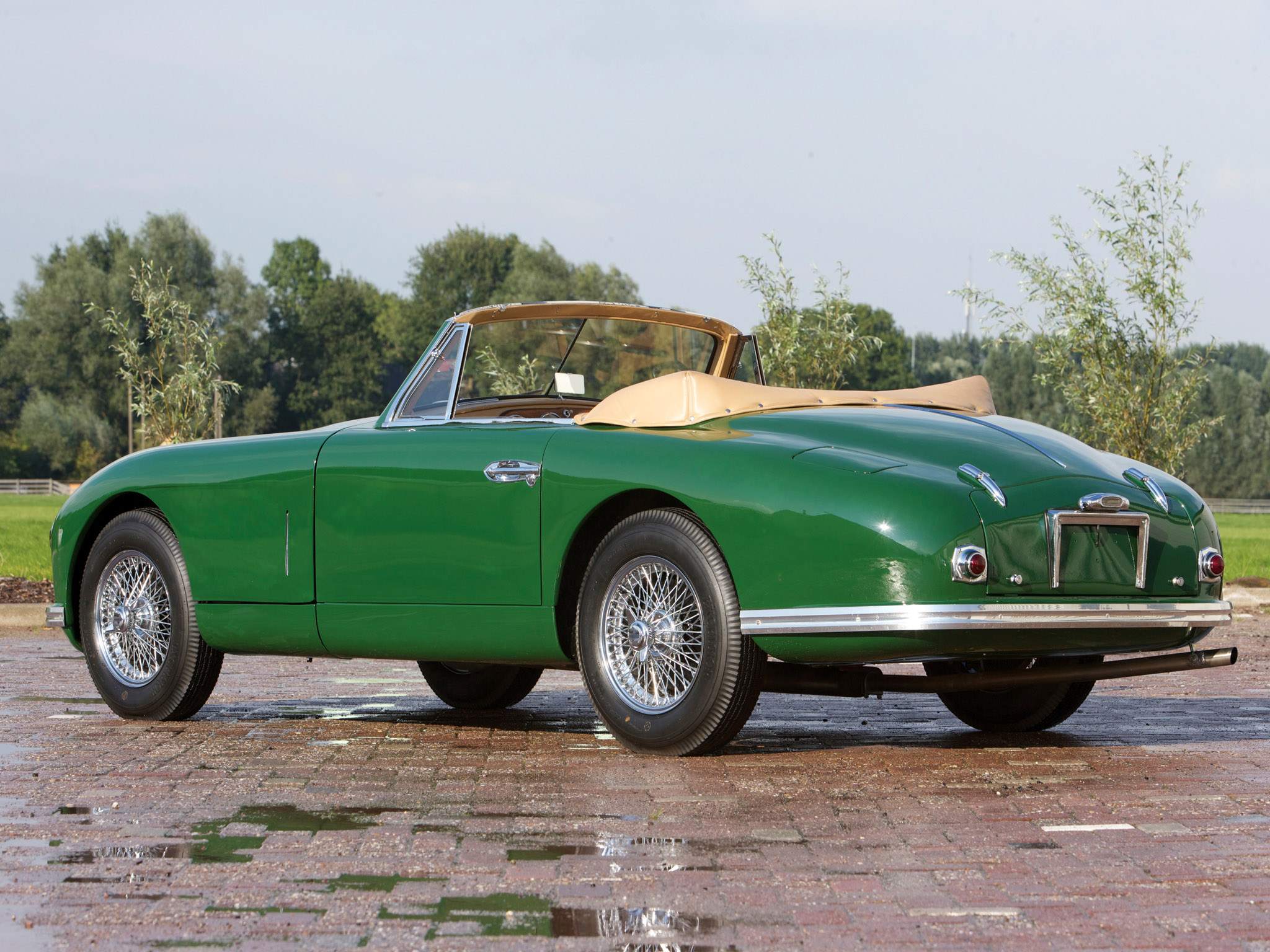 1950, Aston, Martin, Db2, Vantage, Drophead, Coupe, Retro Wallpapers HD ...