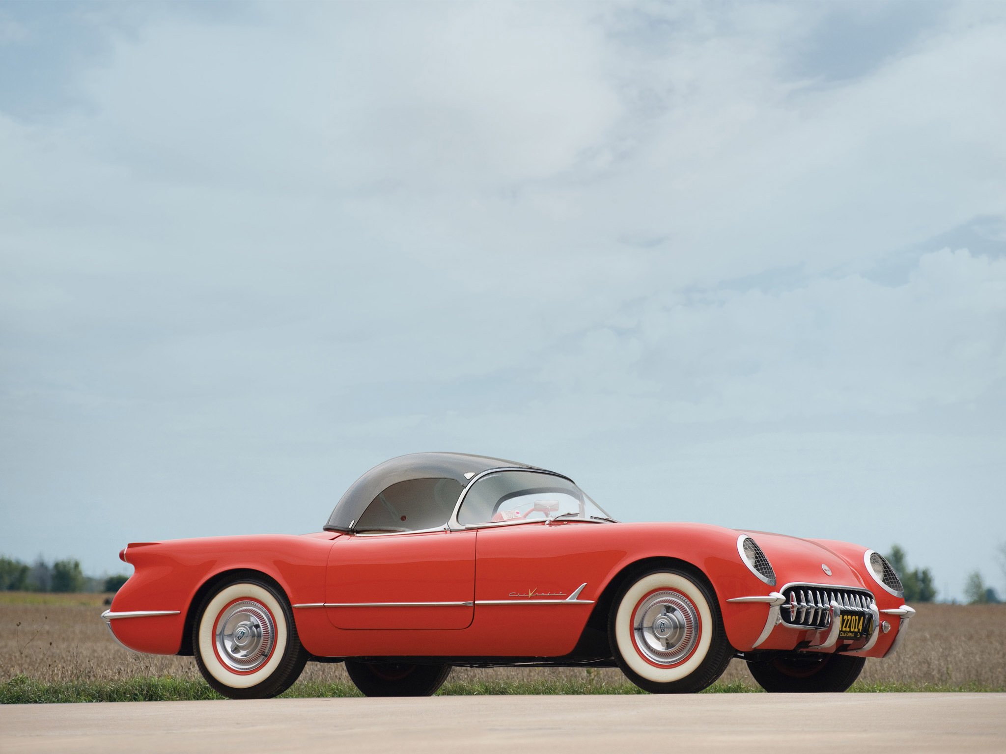 1953, Chevrolet, Corvette, C1, Retro, Supercar, Supercars, Muscle, C 1 ...
