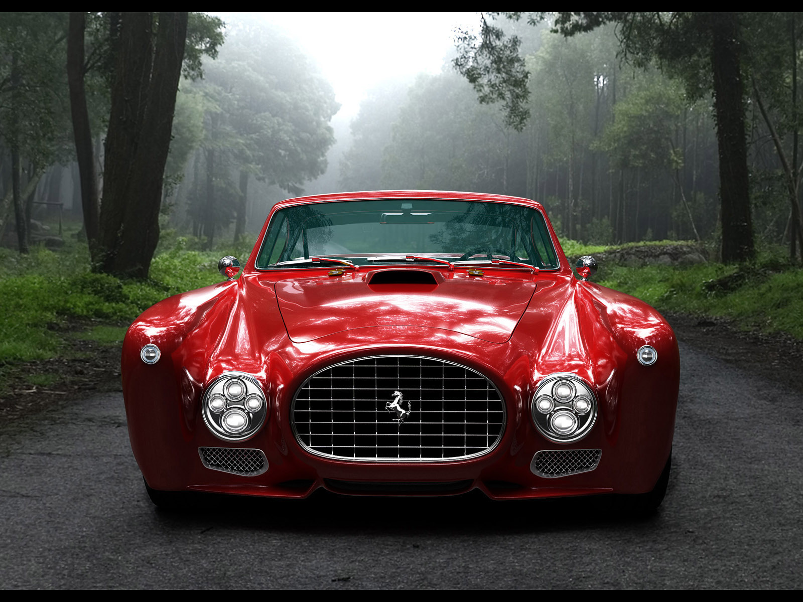 2011, Ferrari, F340, Gullwing, America, Gwa, Competizione, Supercar ...
