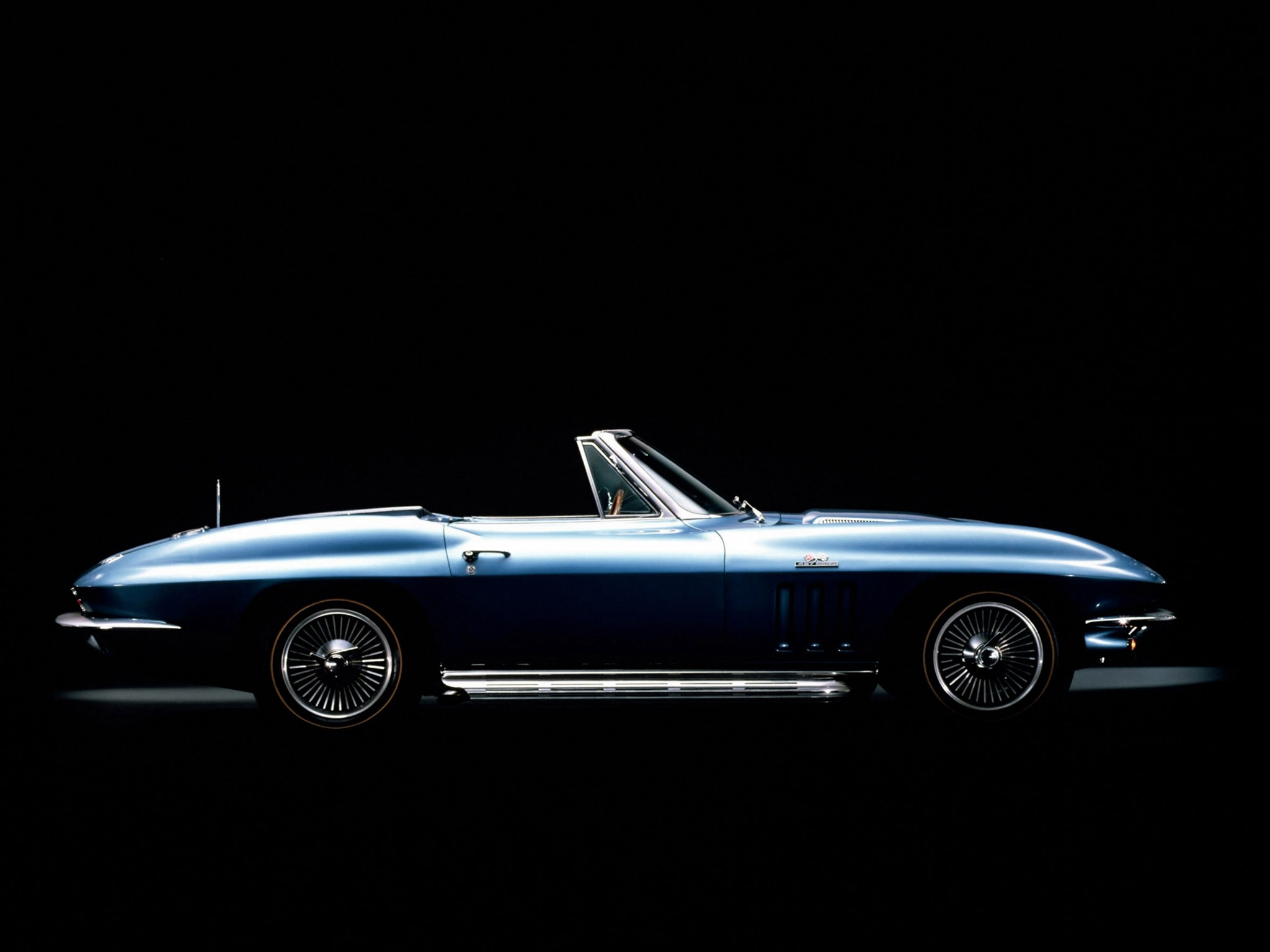 1965, Chevrolet, Corvette, C2, Sting, Ray, Convertible, Classic, Muscle ...
