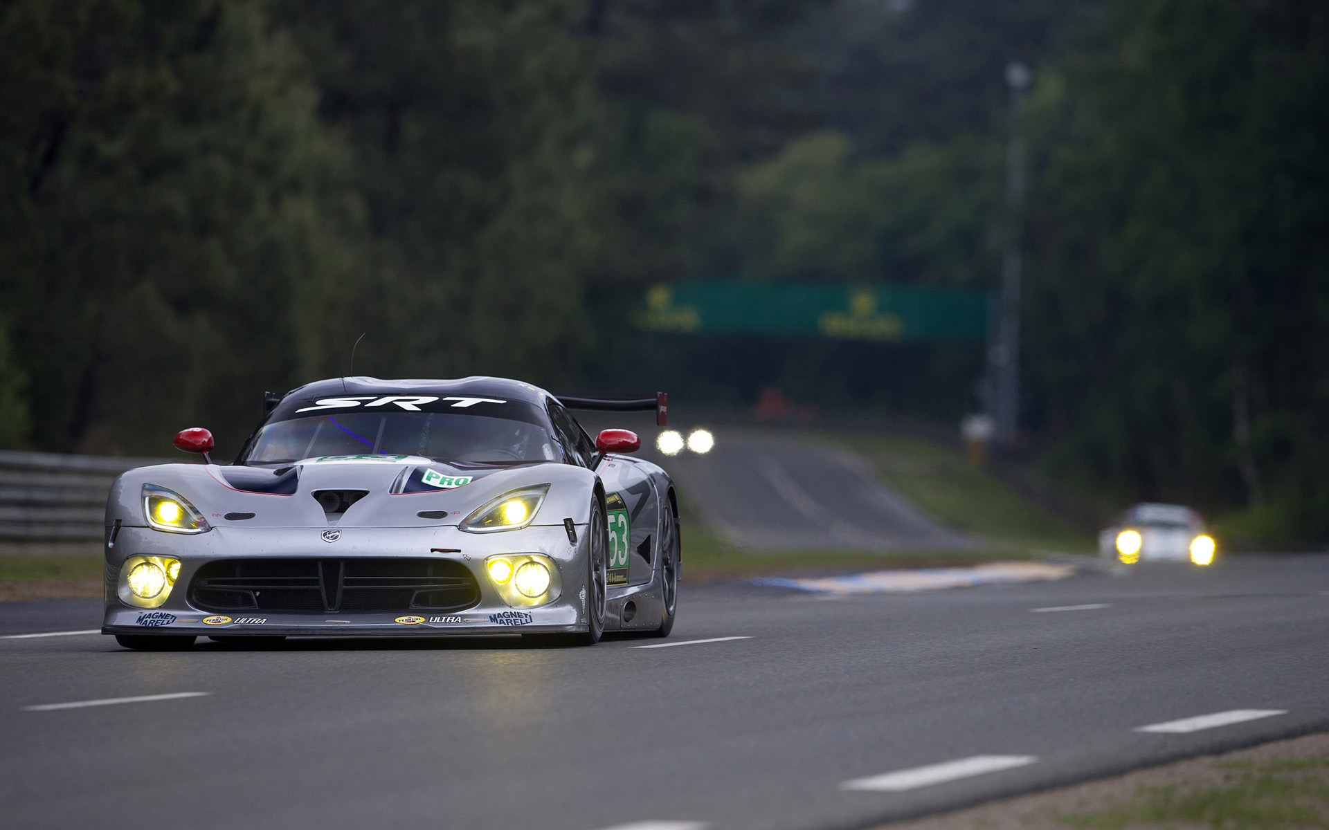 2013, Srt, Dodge, Viper, Gts r, Le mans, Race, Racing, Supercar ...