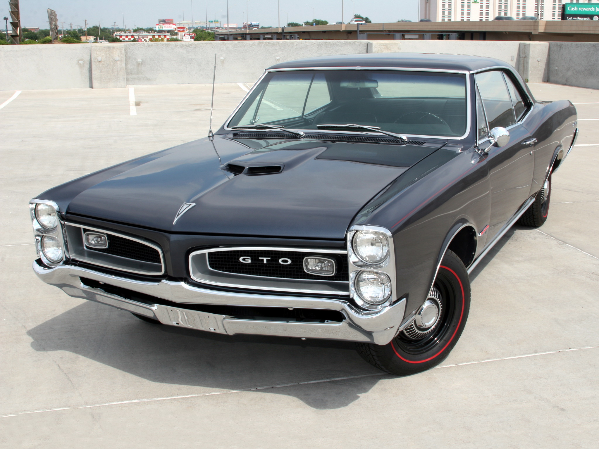 1966, Pontiac, Tempest, Gto, Hardtop, Coupe, Muscle, Classic Wallpapers ...
