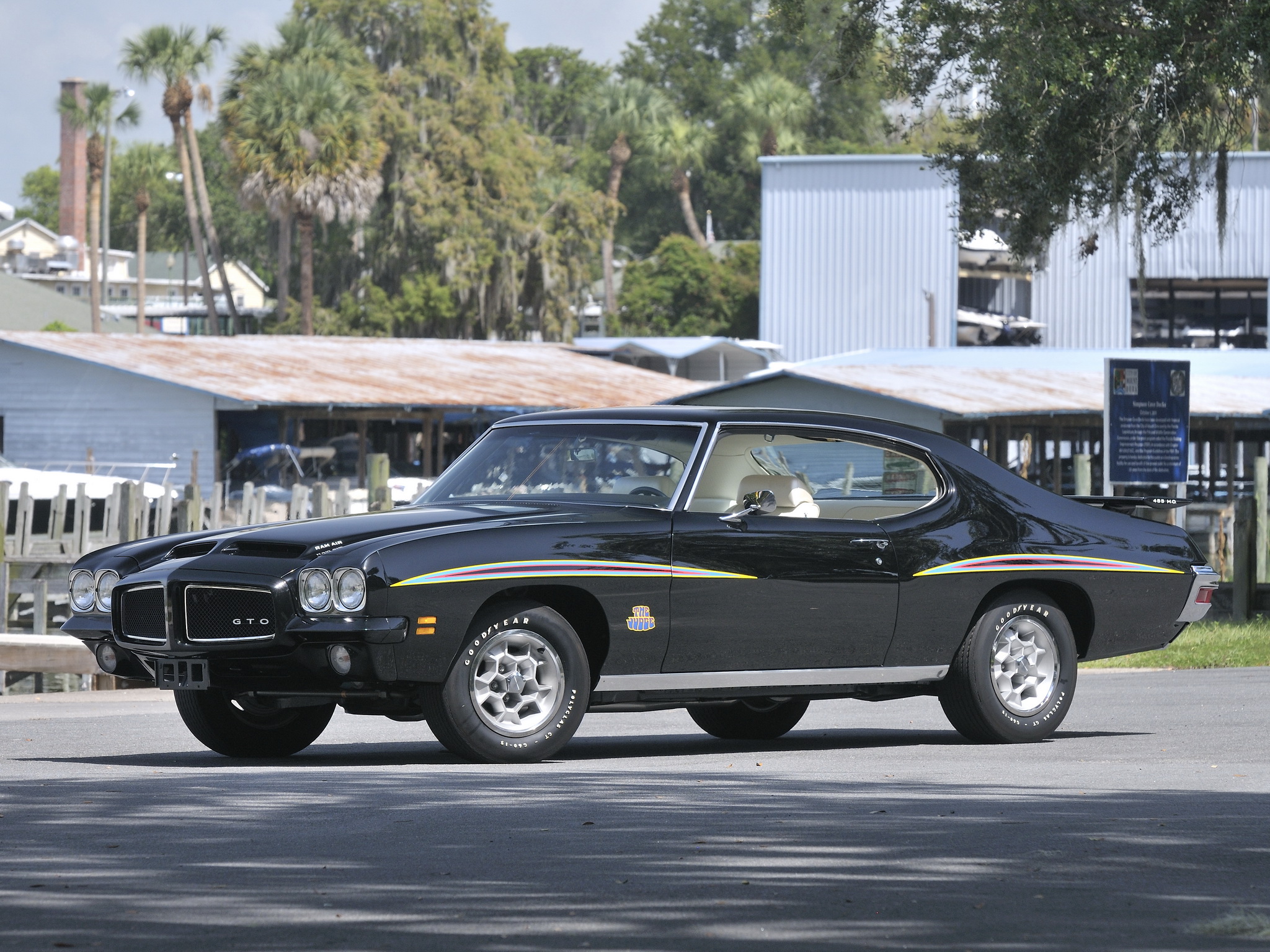 1971, Pontiac, Gto, Judge, Hardtop, Coupe, Muscle, Classic, Jj ...