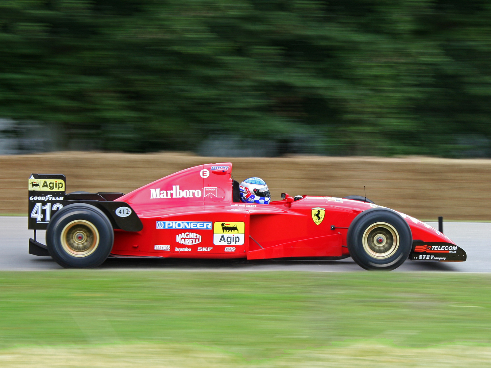 1995, Ferrari, 412, T2, Race, Racing, Formula, One, F 1, T 2 Wallpapers ...