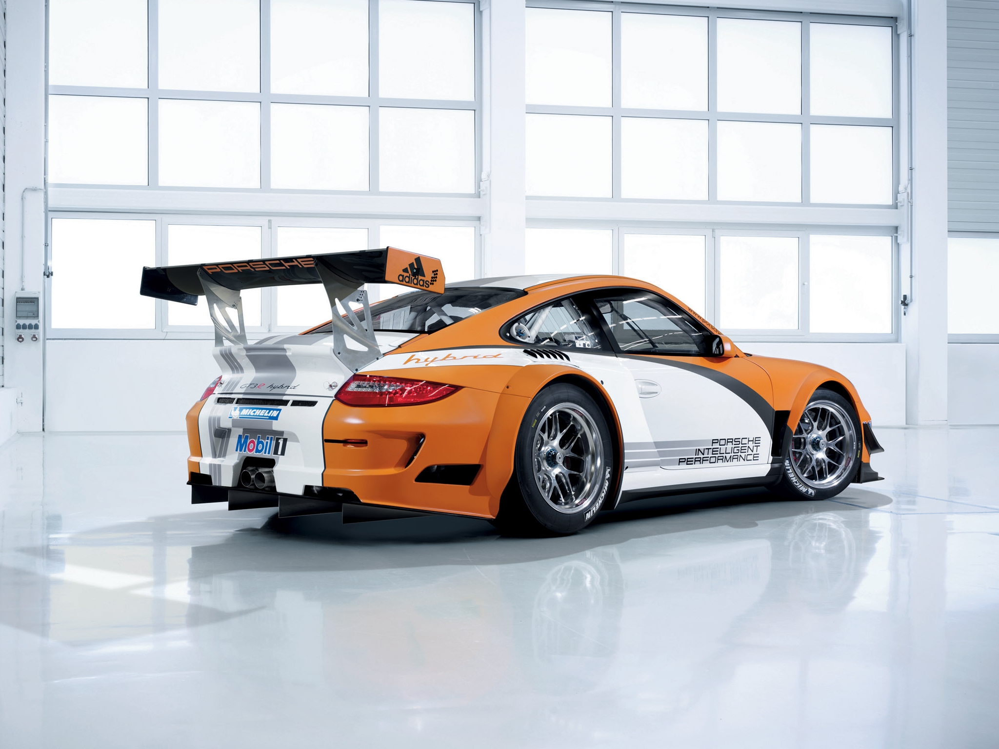 2010, Porsche, 911, Gt3, R, Hybrid, 997, Race, Racing, Supercar ...