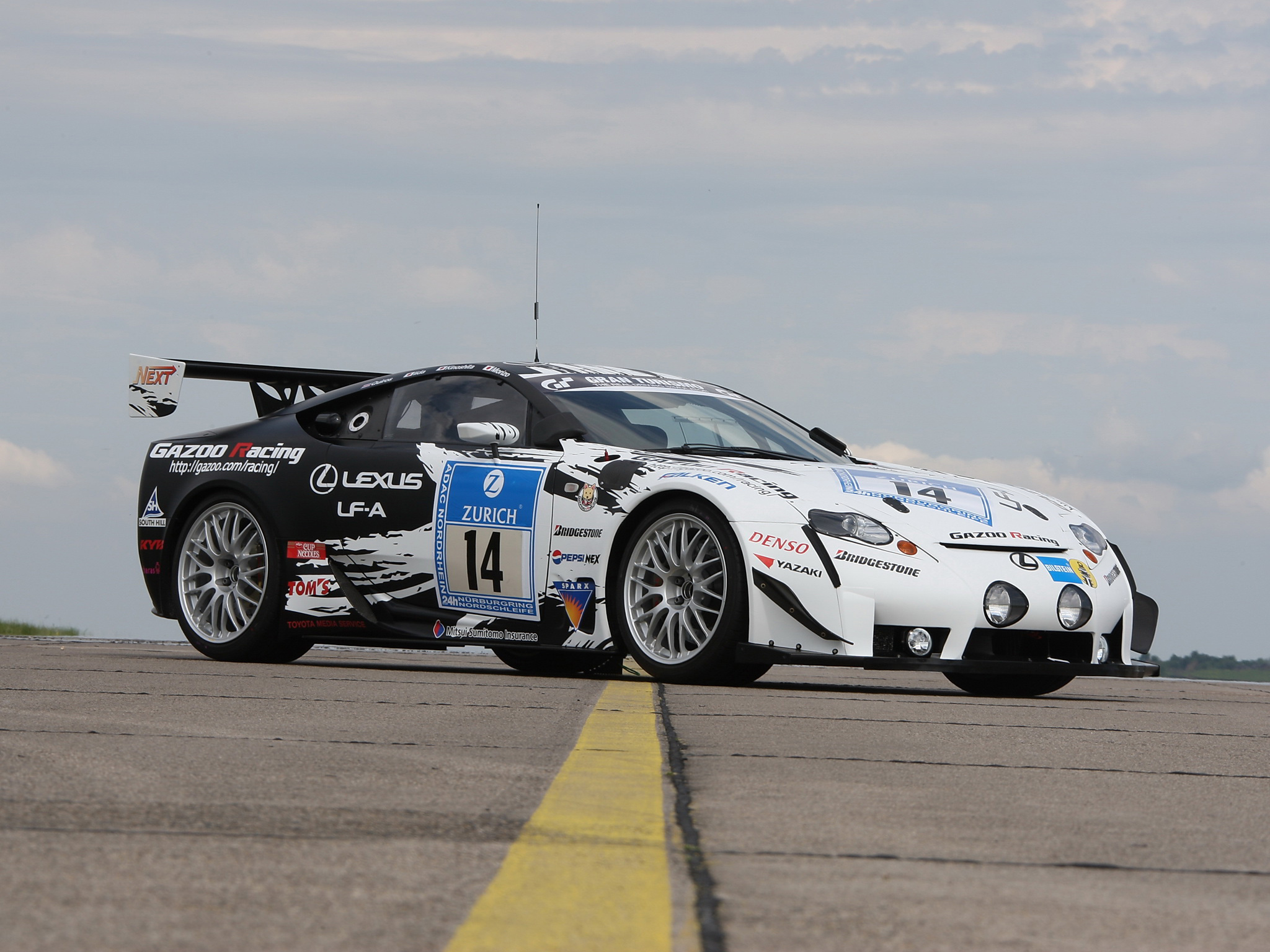 2009, Gazoo racing, Lexus, Lf a, 24 hour, Nurburgring, Race, Racing ...