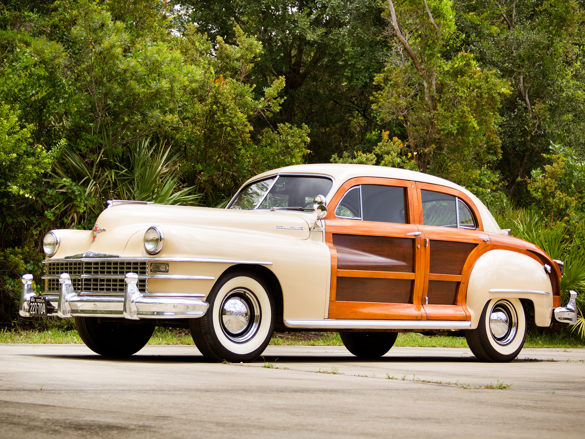 1948, Chrysler, Town, Country, Sedan, Retro Wallpapers HD / Desktop and ...