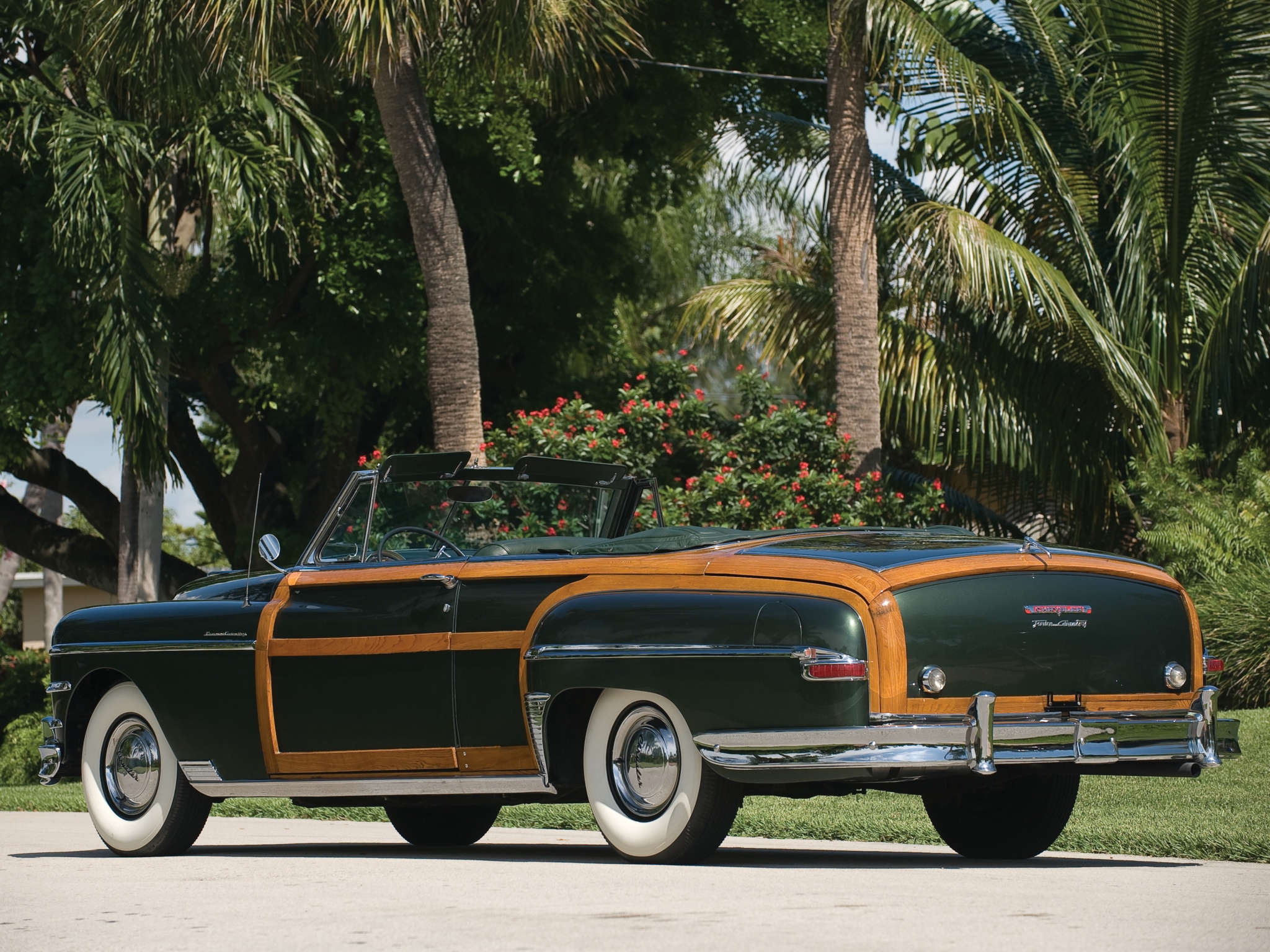 1949, Chrysler, Town, Country, Convertible, Retro Wallpapers HD ...