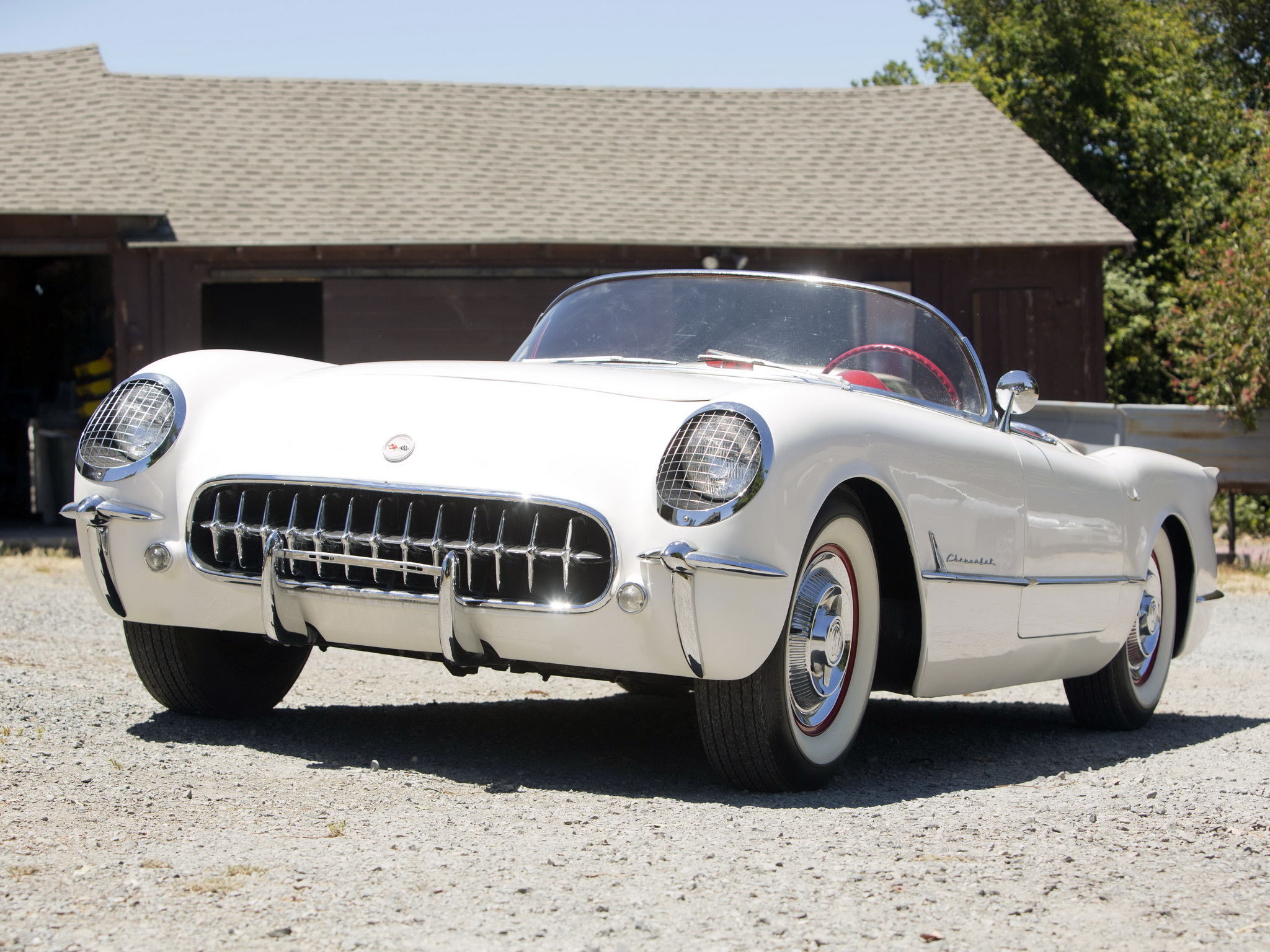 1953, Chevrolet, Corvette, C1, Retro, Supercar, Supercars, Muscle, Gg ...
