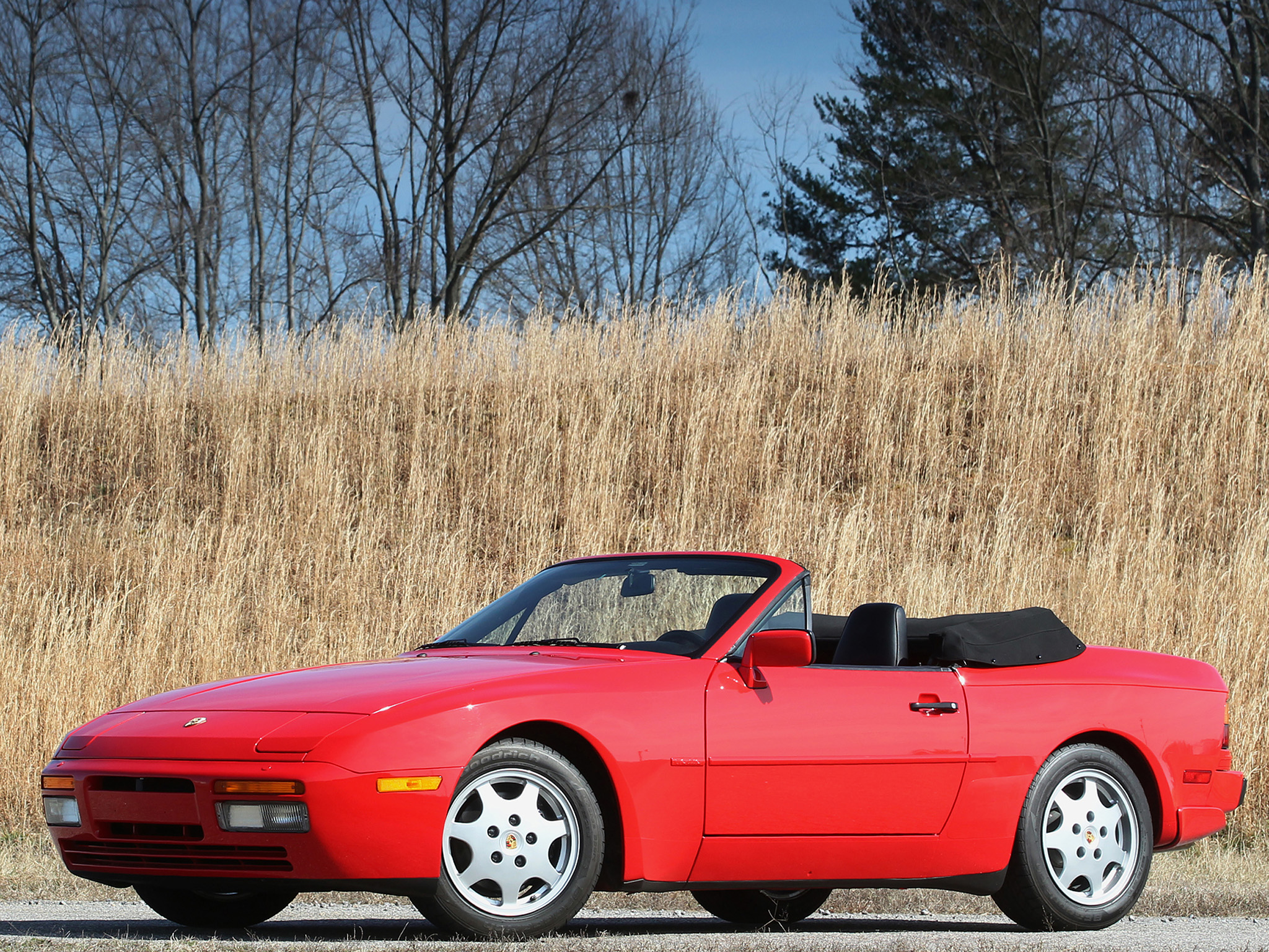 1989, Porsche, 944, S 2, Cabriolet Wallpapers HD / Desktop and Mobile ...