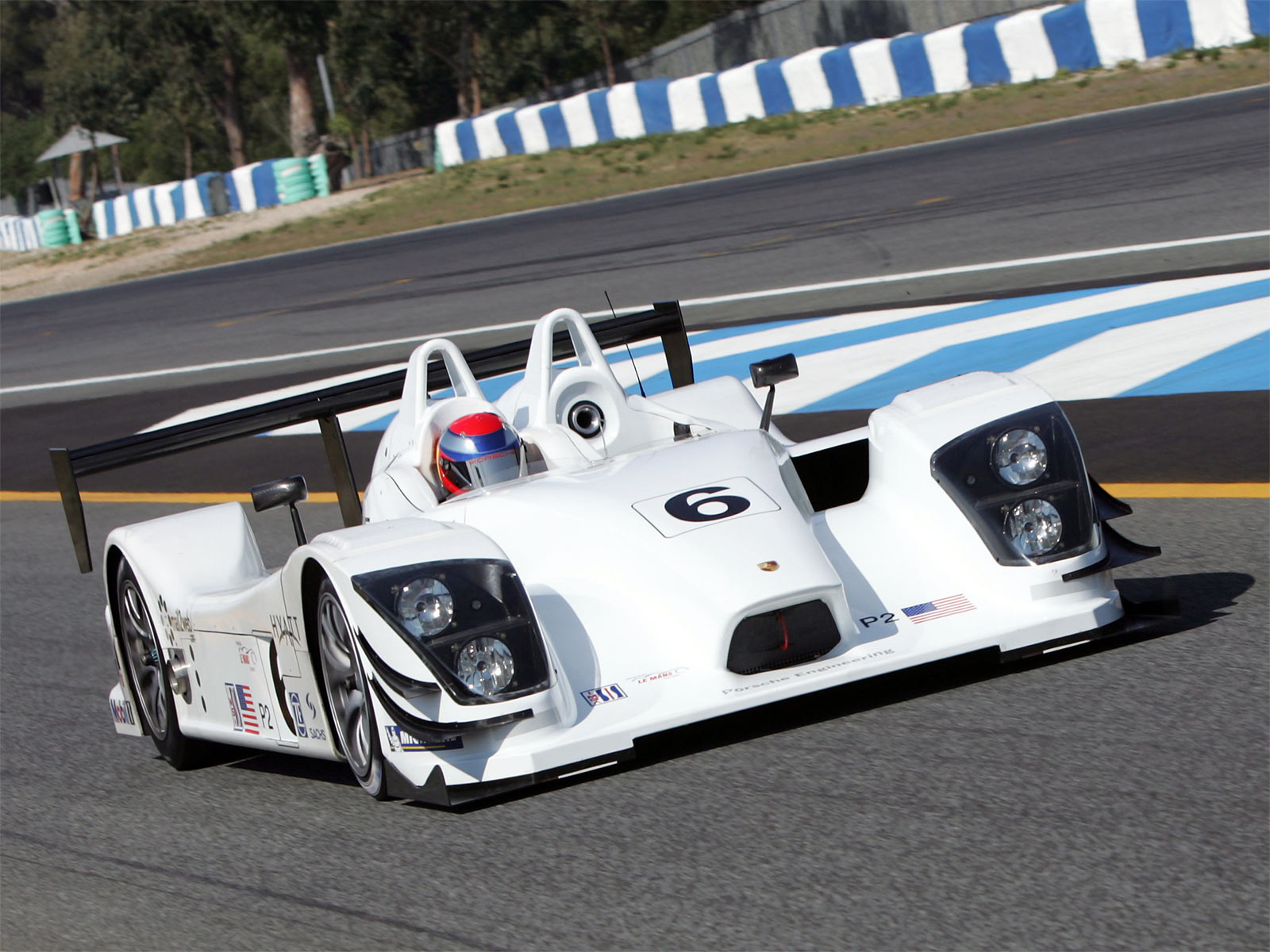2006, Porsche, Rs, Spyder, 9r6, Lmp2, Race, Racing, Le mans, Ha ...