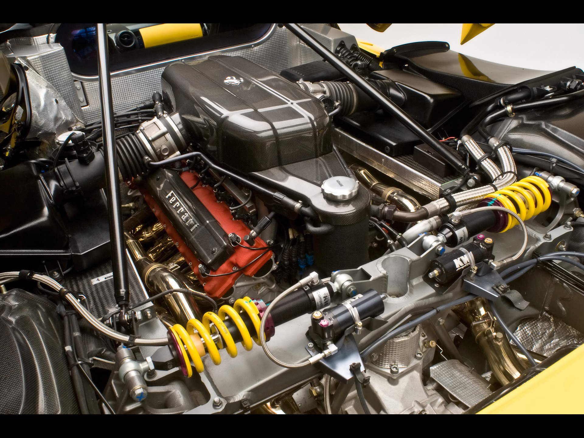 2008, Edo competition, Ferrari, Enzo, Supercar, Engine Wallpapers HD ...